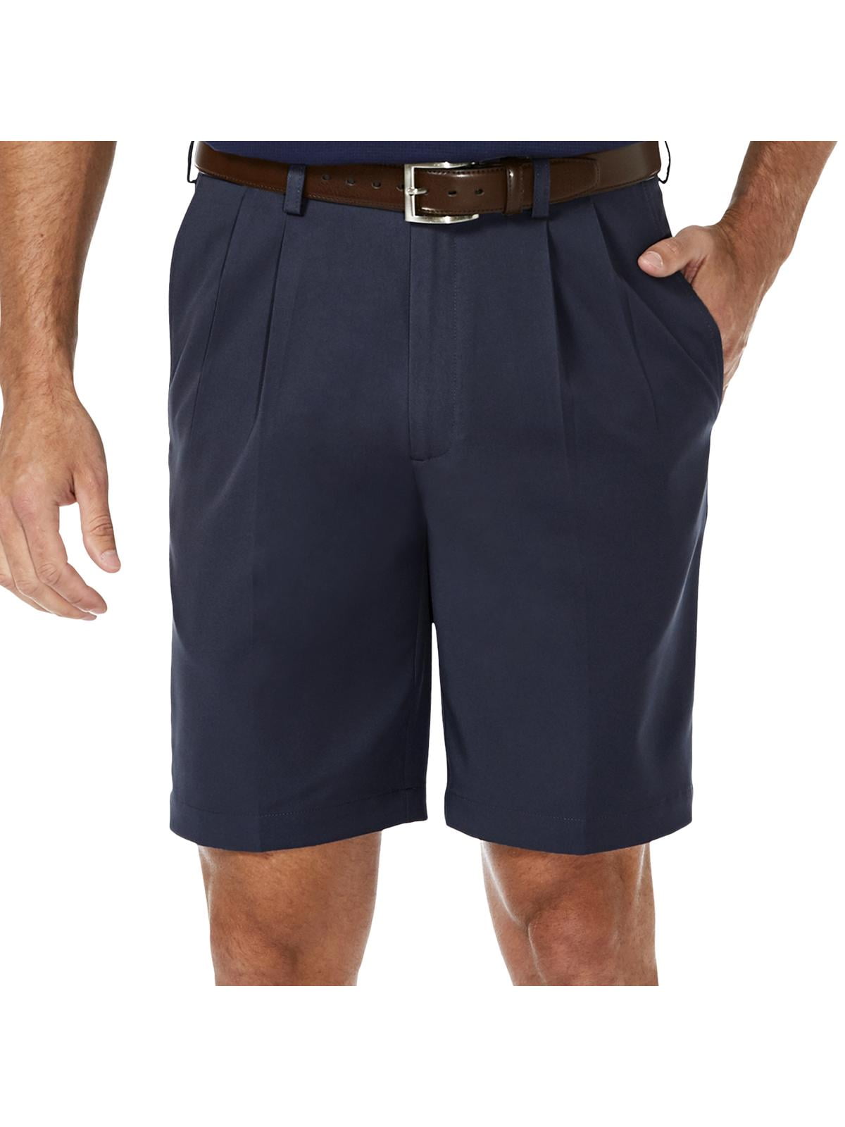 Haggar Men's Cool 18® Pro Pleat Front Shorts Regular Fit HS00439 ...