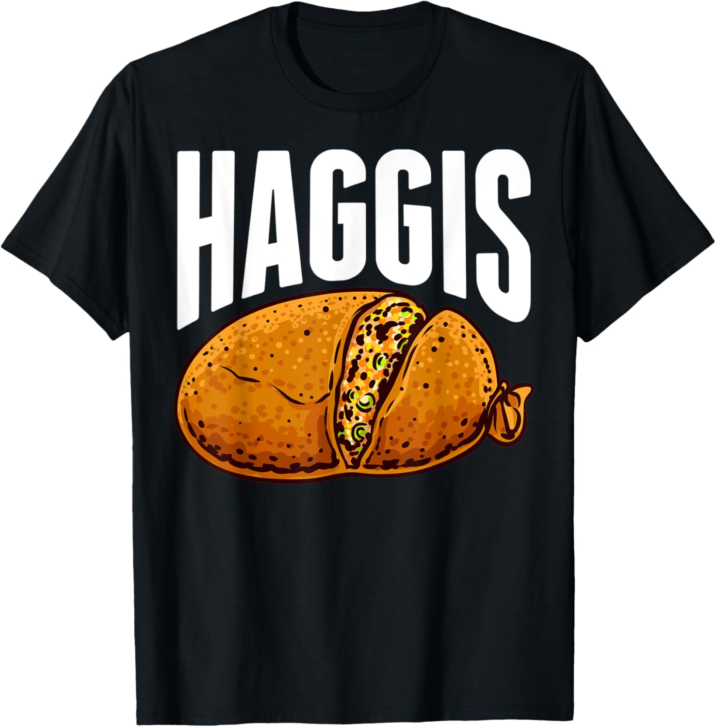 Haggis Scottish Food Burns Supper T-Shirt - Walmart.com