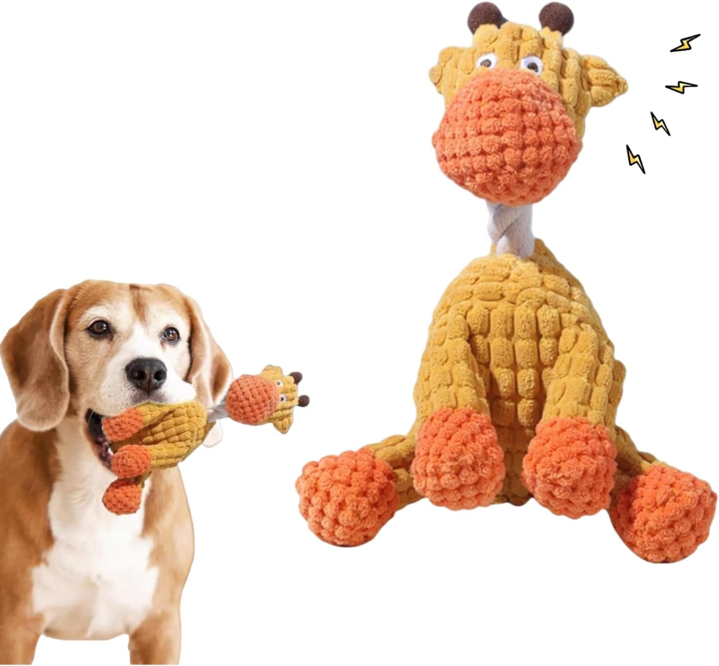 Hagloyecr 2026 New Dog Toys, Indestructible Plush Dog Toy, Dogs Toys ...