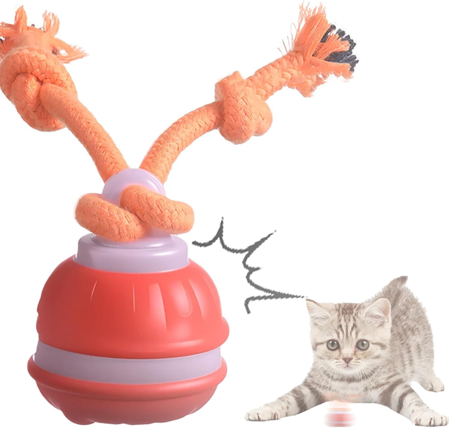 Hagloyecr Interactive Dog Toys Dog Ball,Automatic Rolling and Bouncing ...