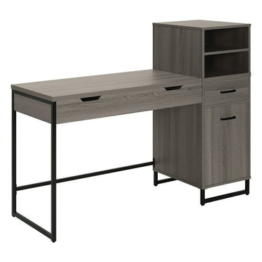 Primo 48" Sit-to-Stand Electric Desk in White Engineered Wood - Walmart.com