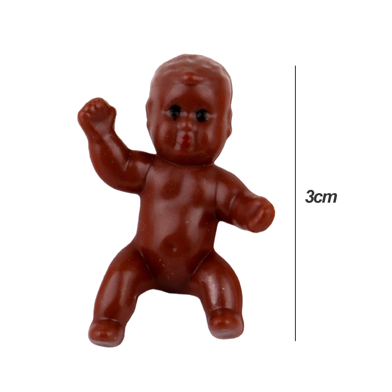 Hahasong 10 Pcs Baby Ornaments - Baby Figurine - Reusable Smooth - Baby ...