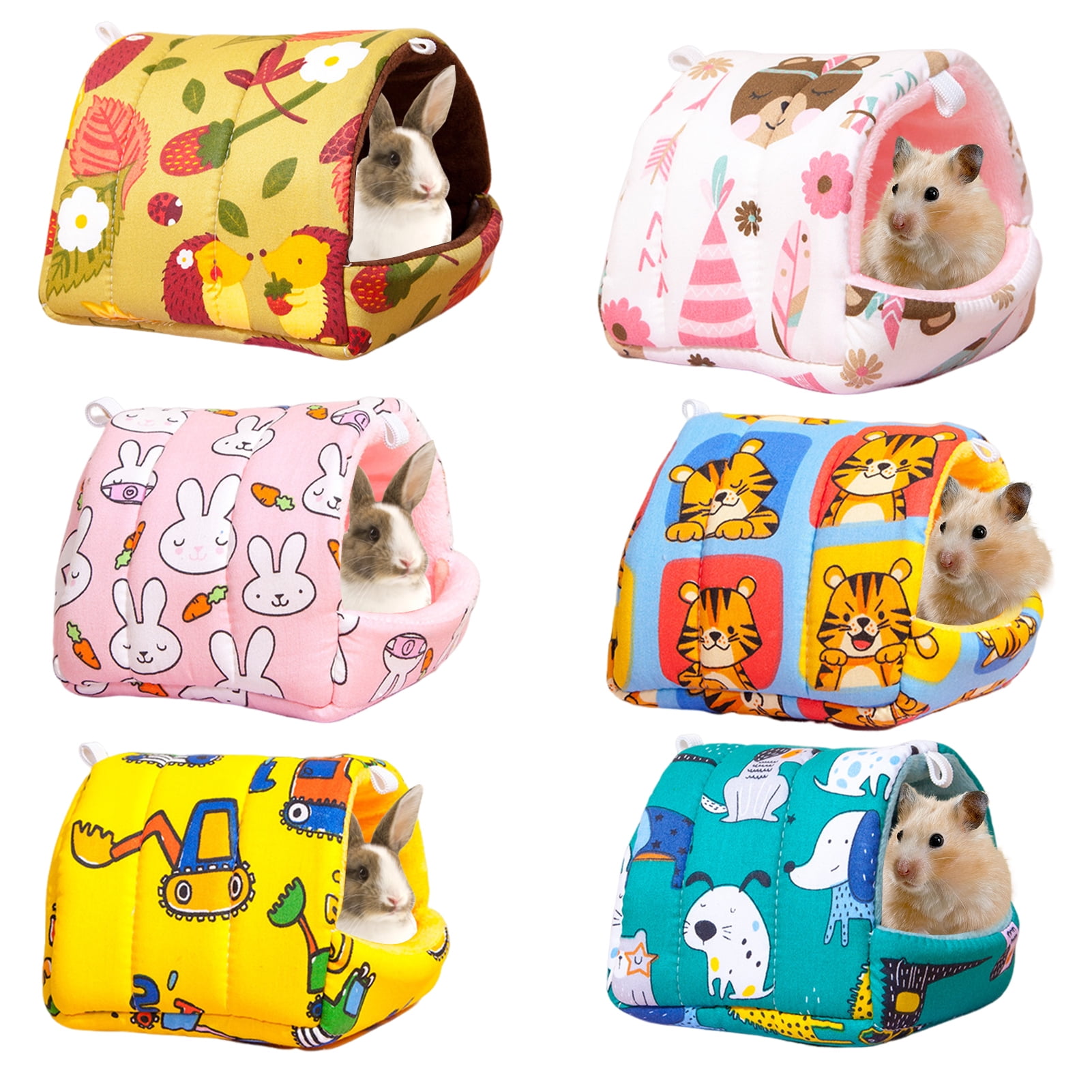 Hahasong Hamster Nest Cartoon Pattern - Warm, Comfortable, Large Space ...