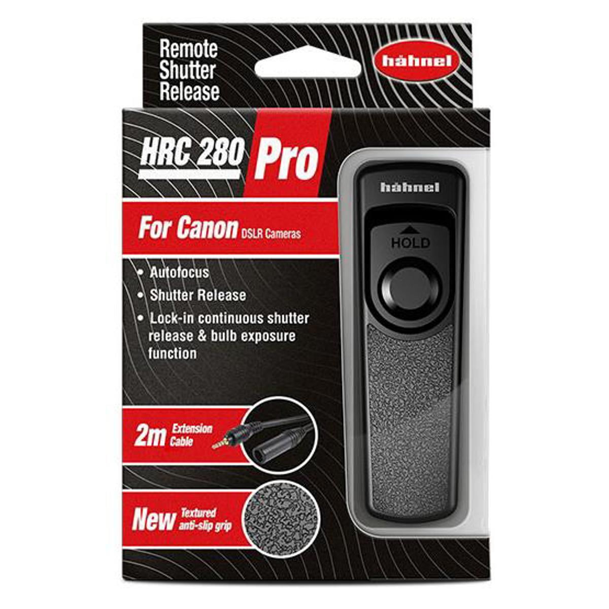 Hahnel HRC 280 Pro Remote Shutter Release with 2m Extension Cable for ...