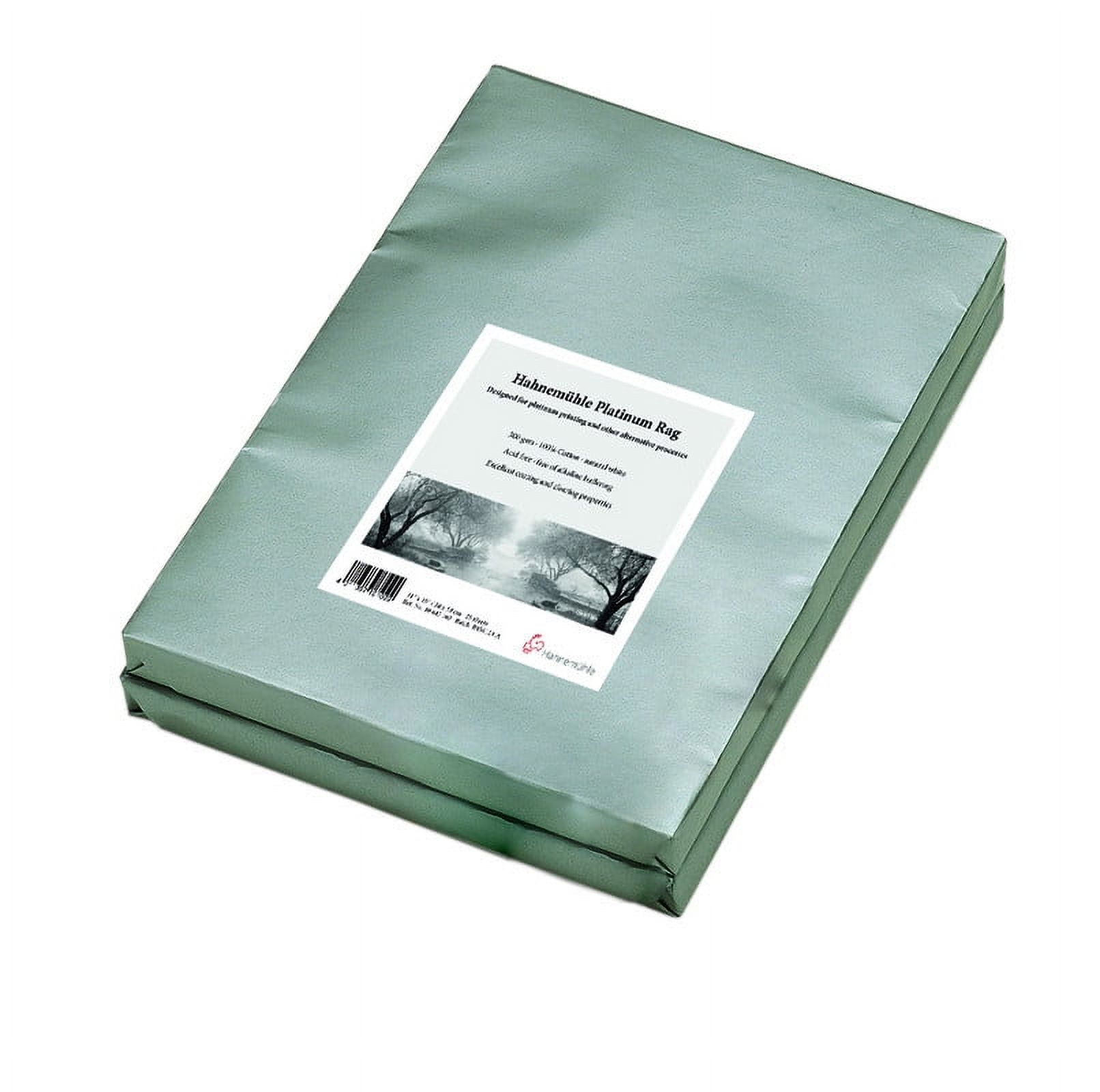Hahnemuhle Platinum Rag Fine Art Paper, 300gsm, 8.5x11", 5 Sheets ...