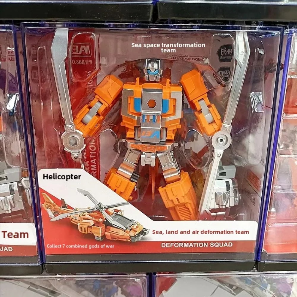 HaiLuan Space Transforming Team Boys Educational Toys Giant Tank ...