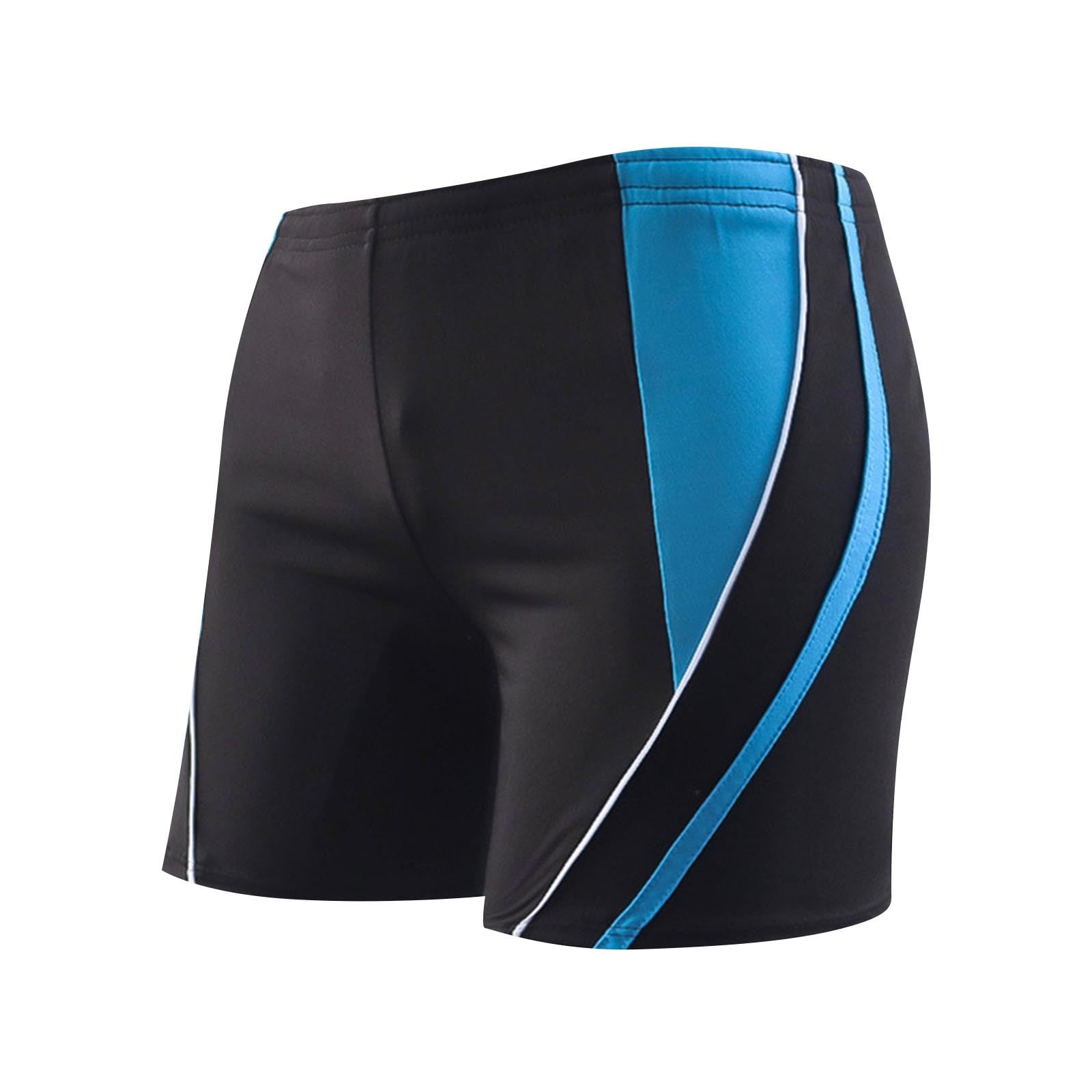 HaiMao Men's Athletic Swim Jammers Quick Dry Square Leg Swimsuit for ...