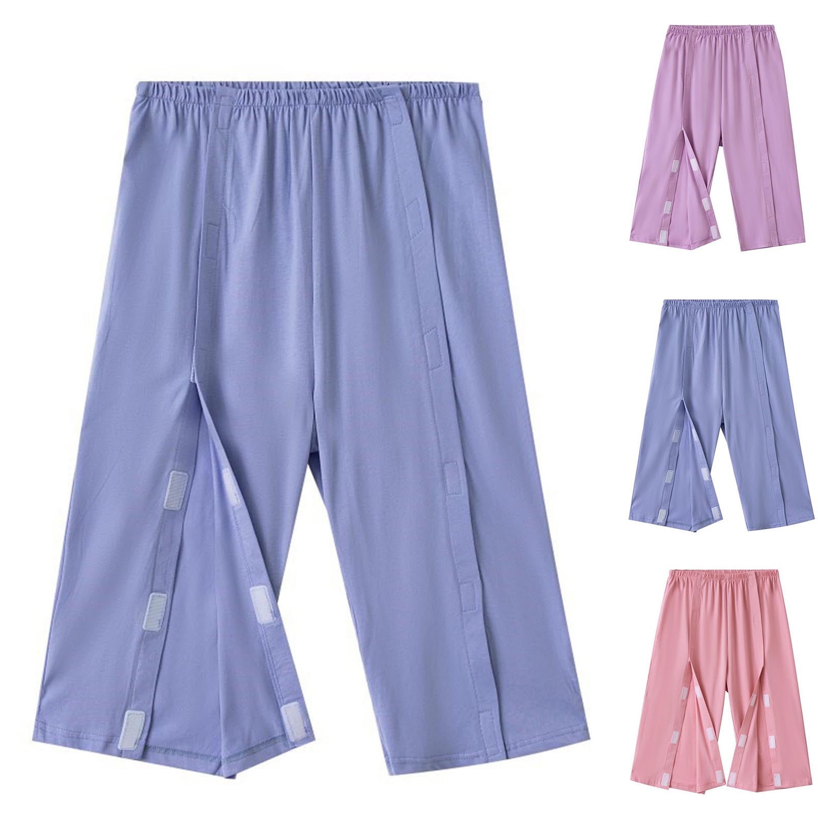HaiMao Patient Shorts Clearance,Tear Away Shorts,Soft Cozy Cotton Post ...