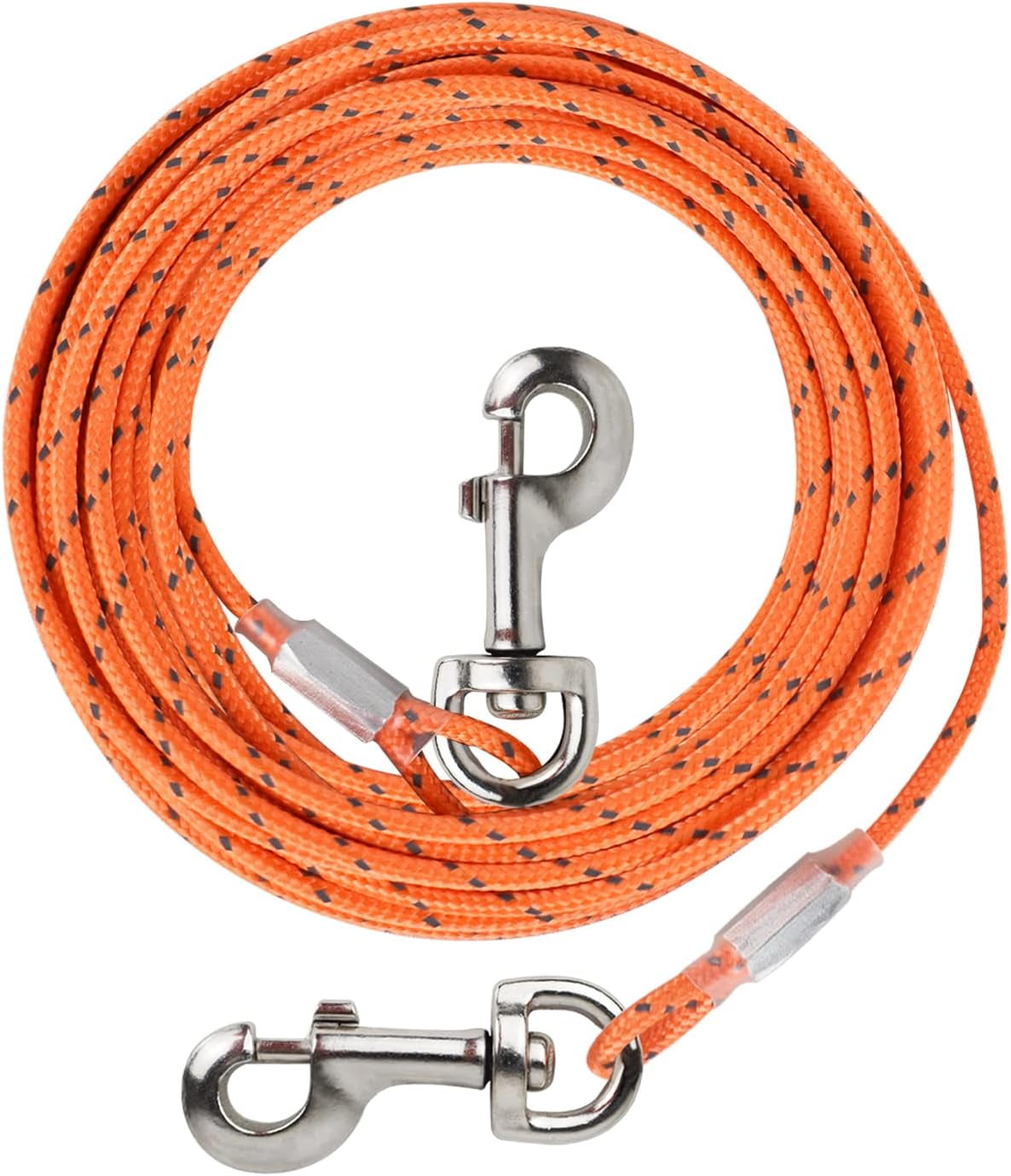 HaiYUAN Dog Tie Out Dog Run Cable Tie Out Cable for Dogs with Reflects ...