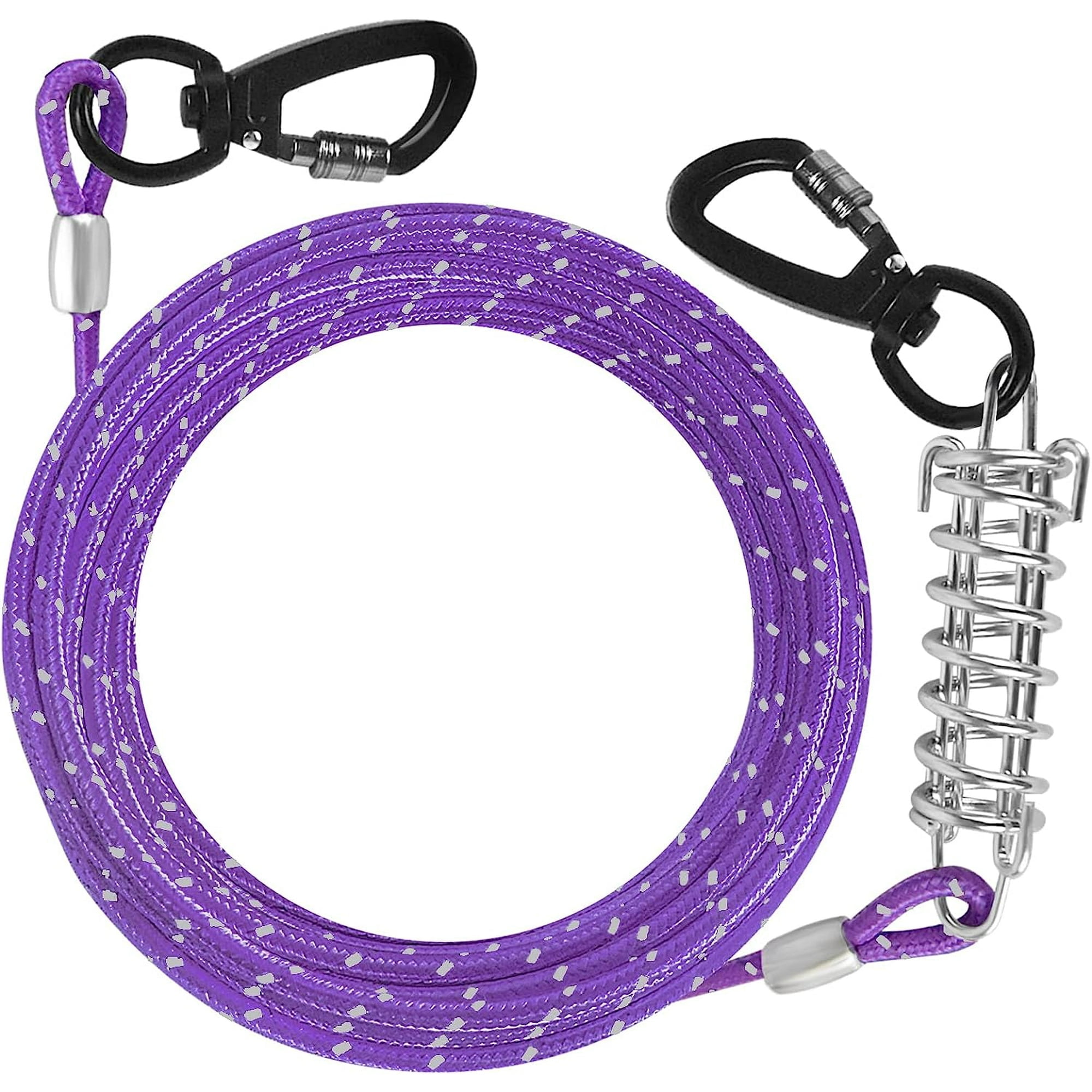 HaiYUAN Dog Tie Out CableDog Runner for Yard and Outdoor with Swivel ...