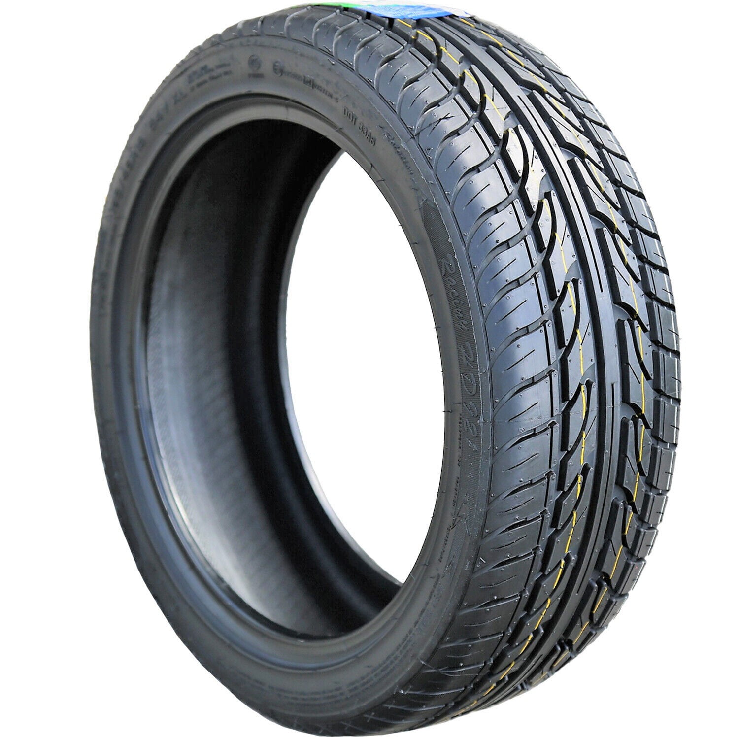 Haida Racing HD921 Performance Tire 195/45R16 84V XL, Fits 2012-18 Fiat ...