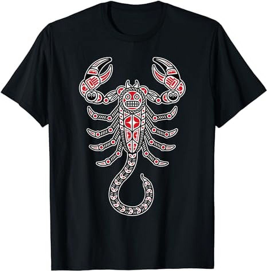 Haida Scorpion American Indian Native America Indigenous T-Shirt ...