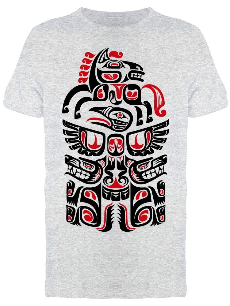 Haida Style Tattoo T-Shirt Men -Image by Shutterstock, Male Small ...