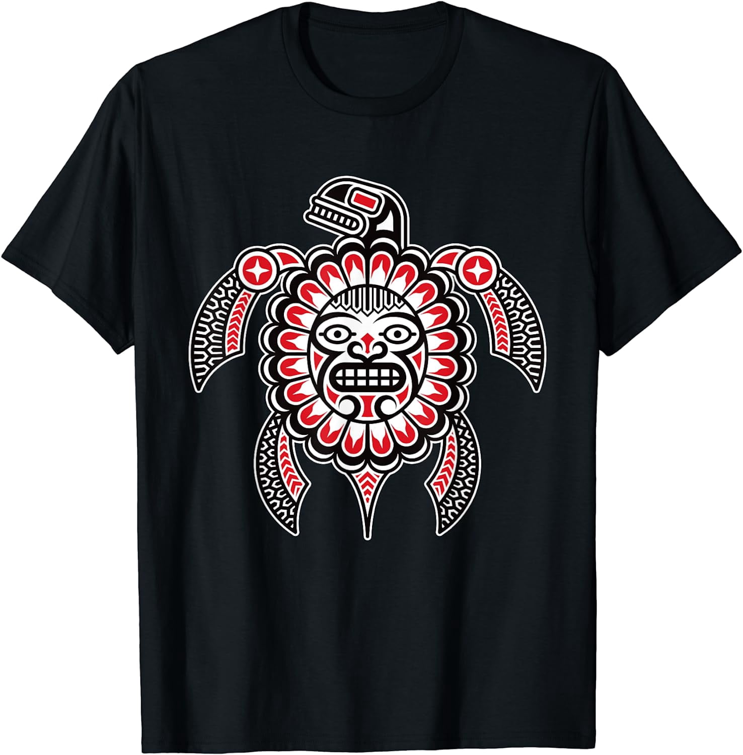 Haida Turtle American Indian Native America Indigenous T-Shirt ...