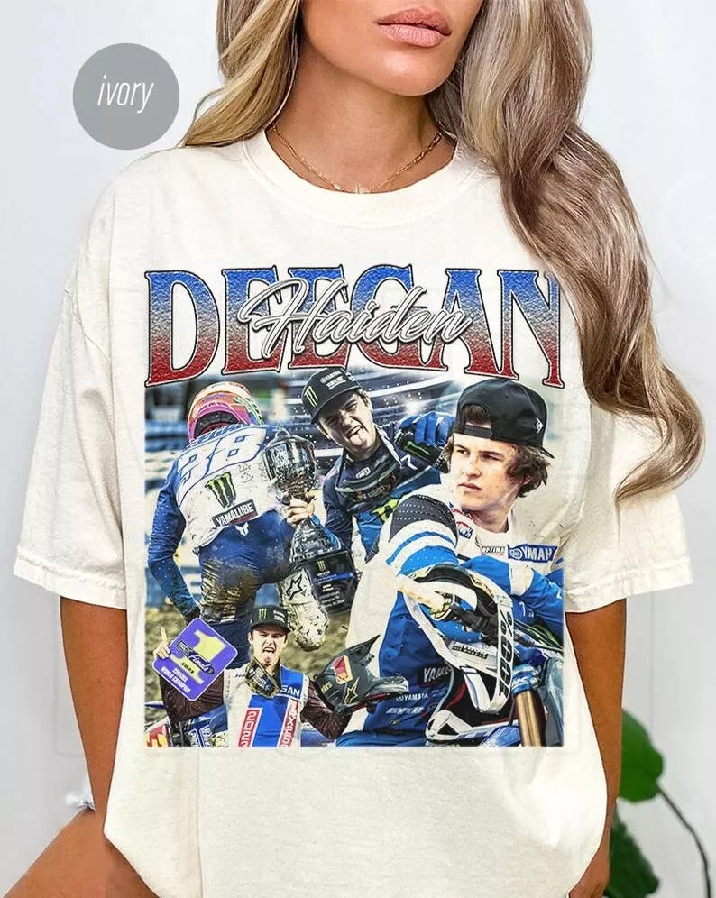 Haiden Deegan Vintage Shirt, Motocross Merch, Gift For Him, Gift For ...