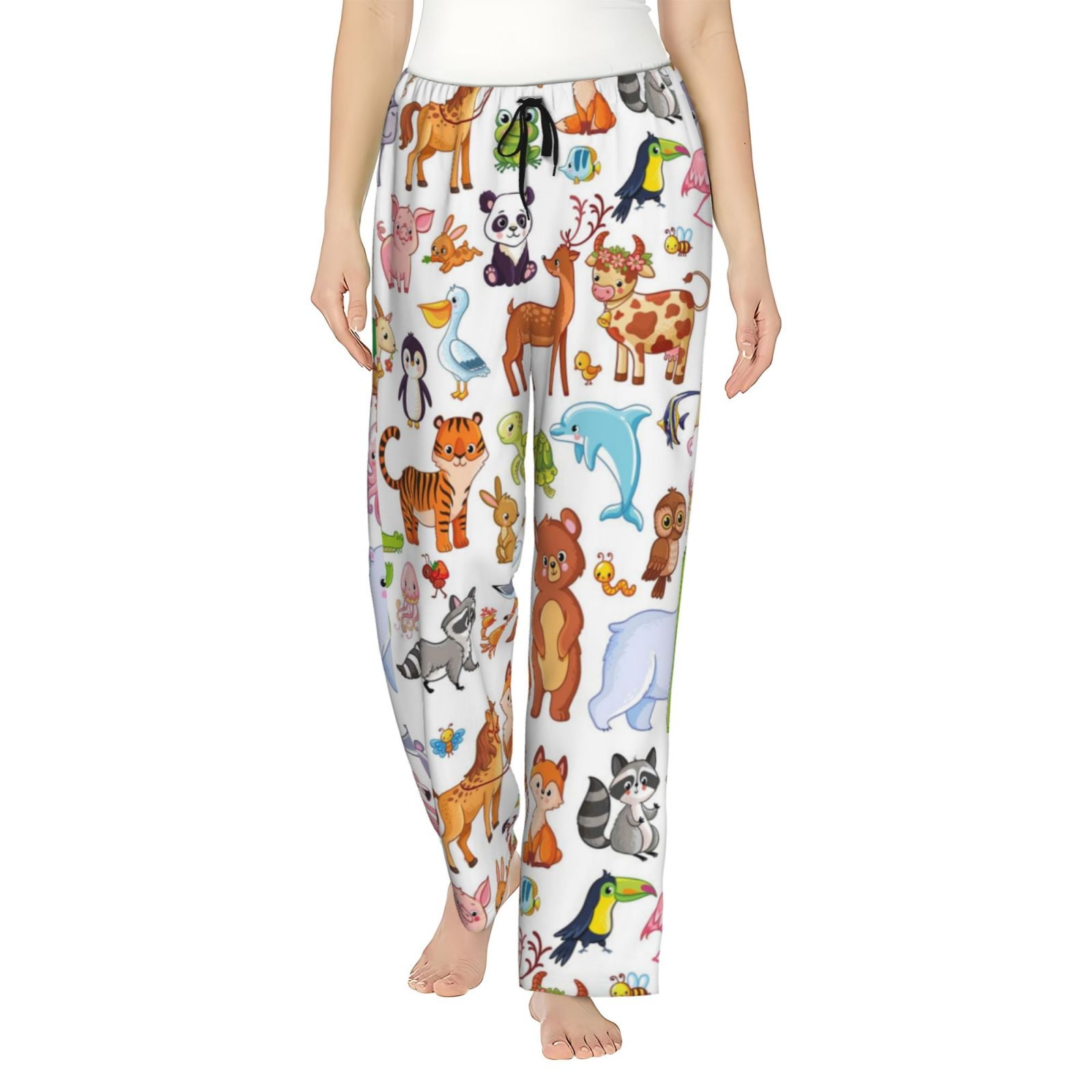 Haiem Animal Cartoon Style Women's Pajama Pants Ultra Lightweight Pjs ...