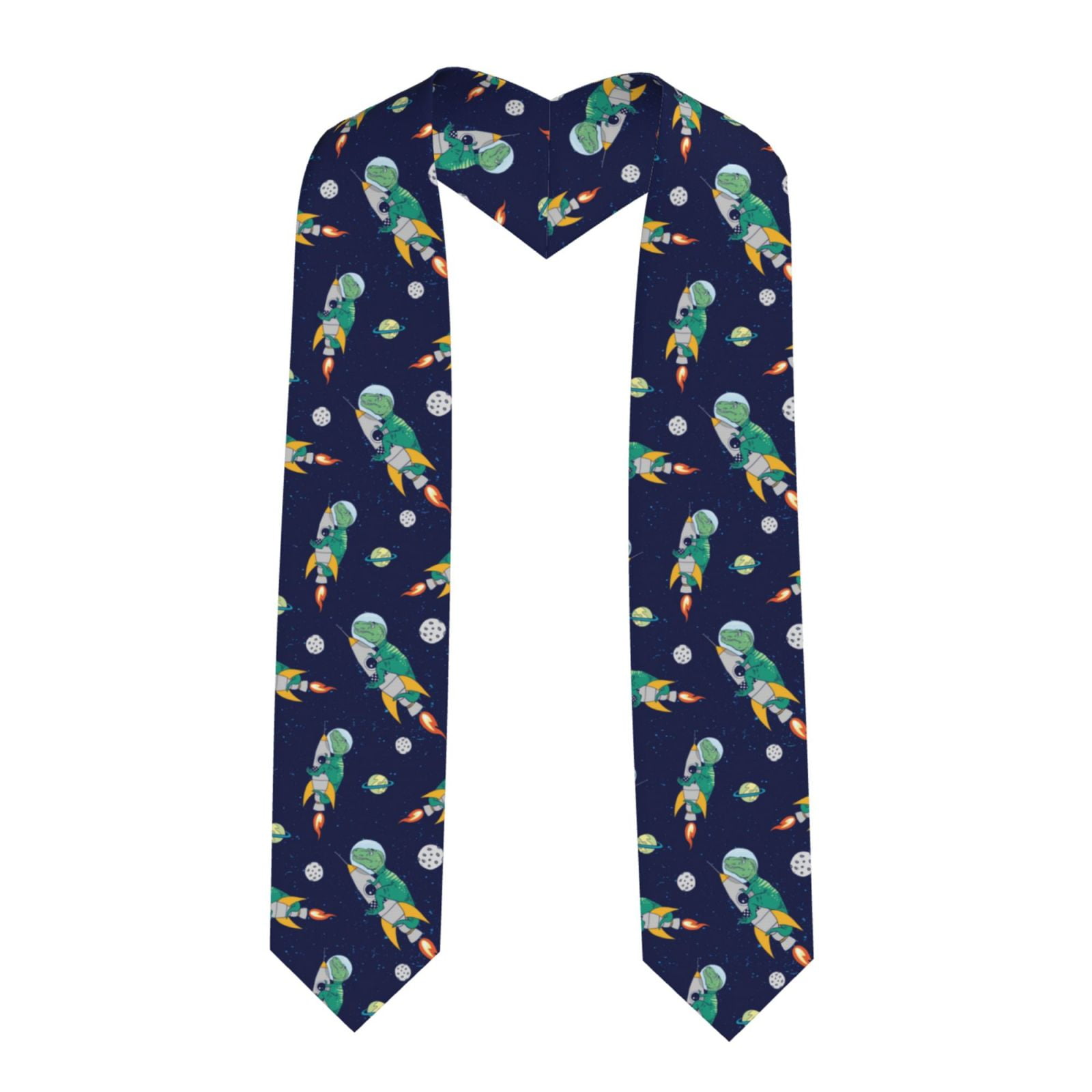 Haiem Astronaut Dinosaur and Space Pattern Graduation Stole 2024 ...