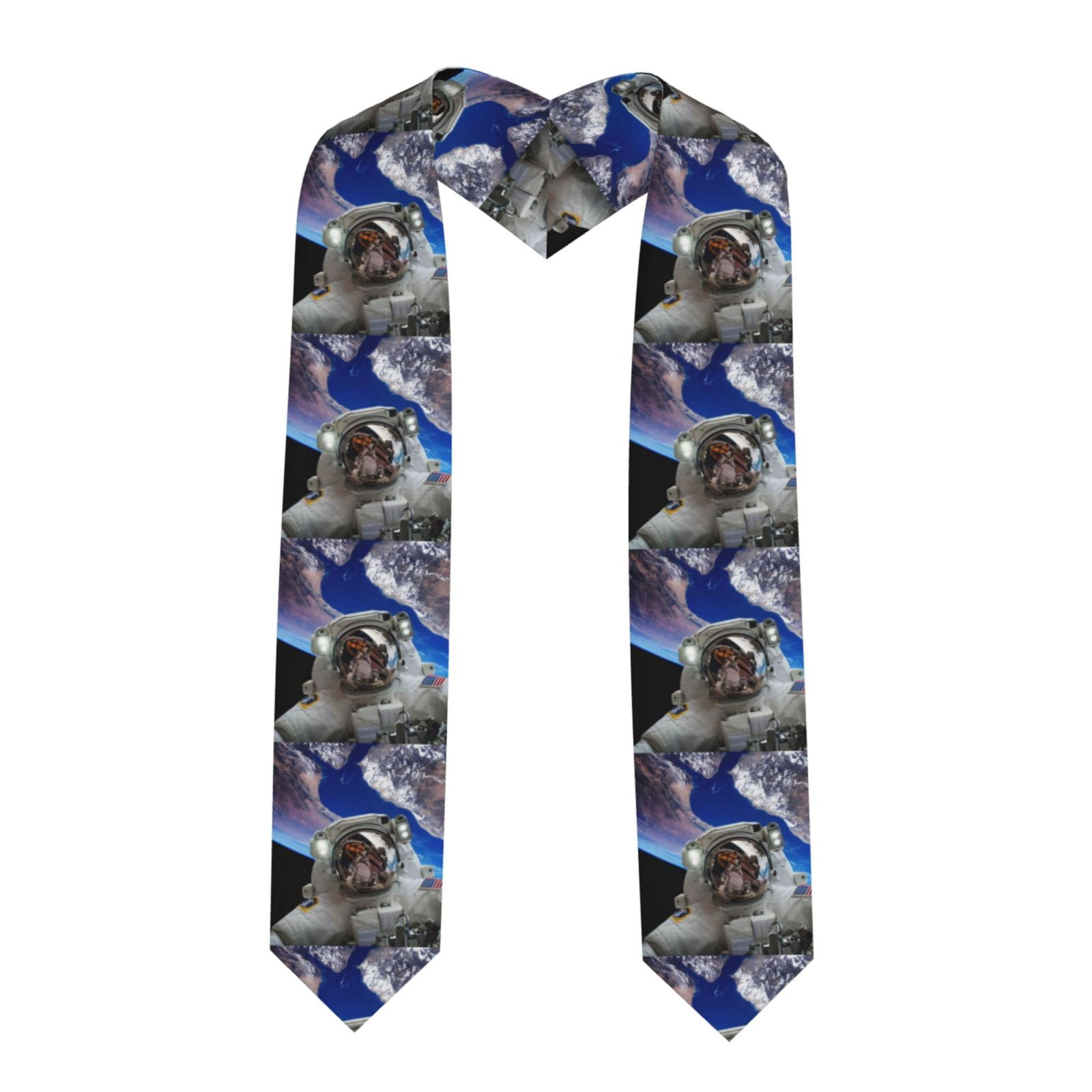 Haiem Astronaut in Outer Space Pattern Graduation Stole 2024 | Premium ...