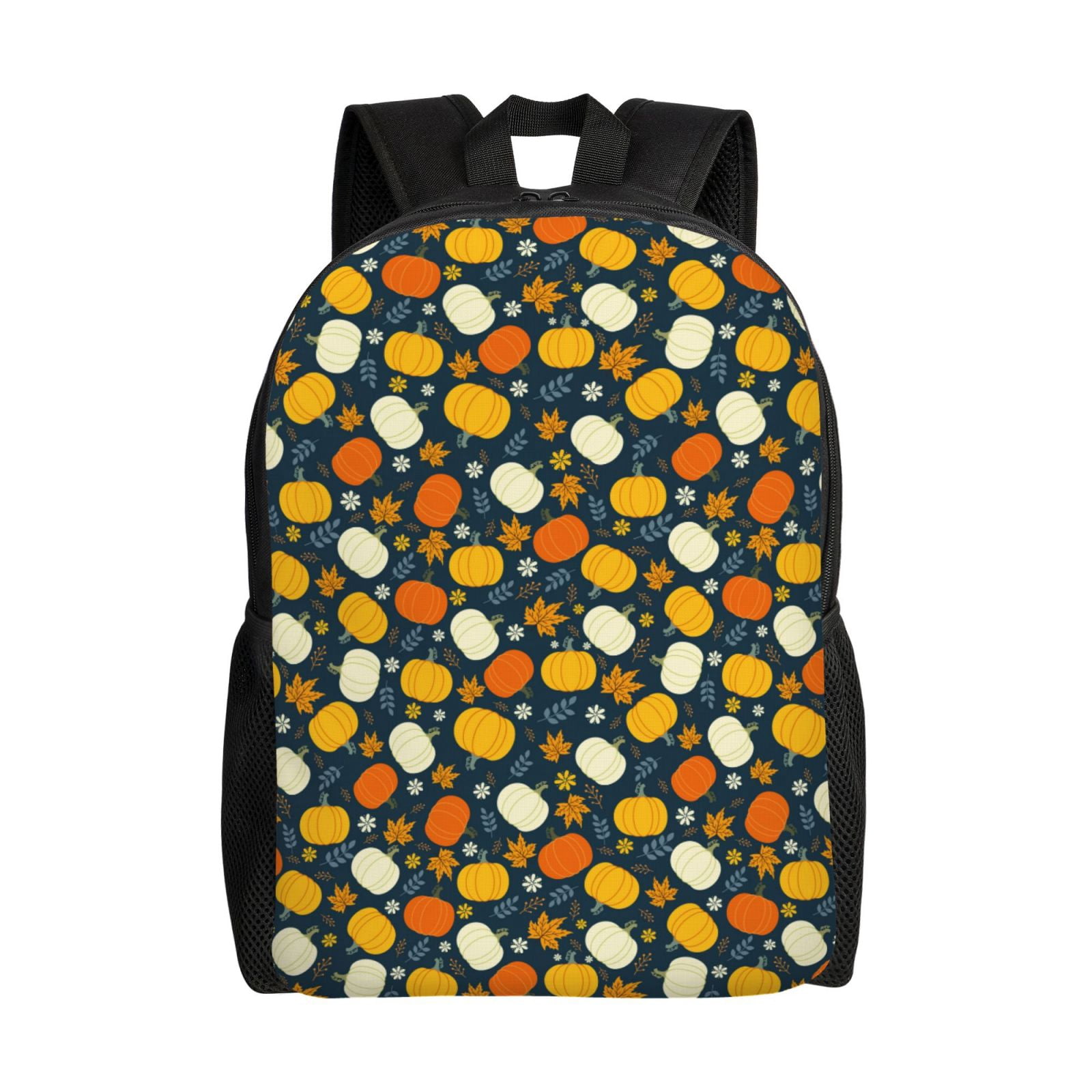 Haiem Autumn Pumpkin Maple Leaf Plants Backpack - Stylish and Durable ...