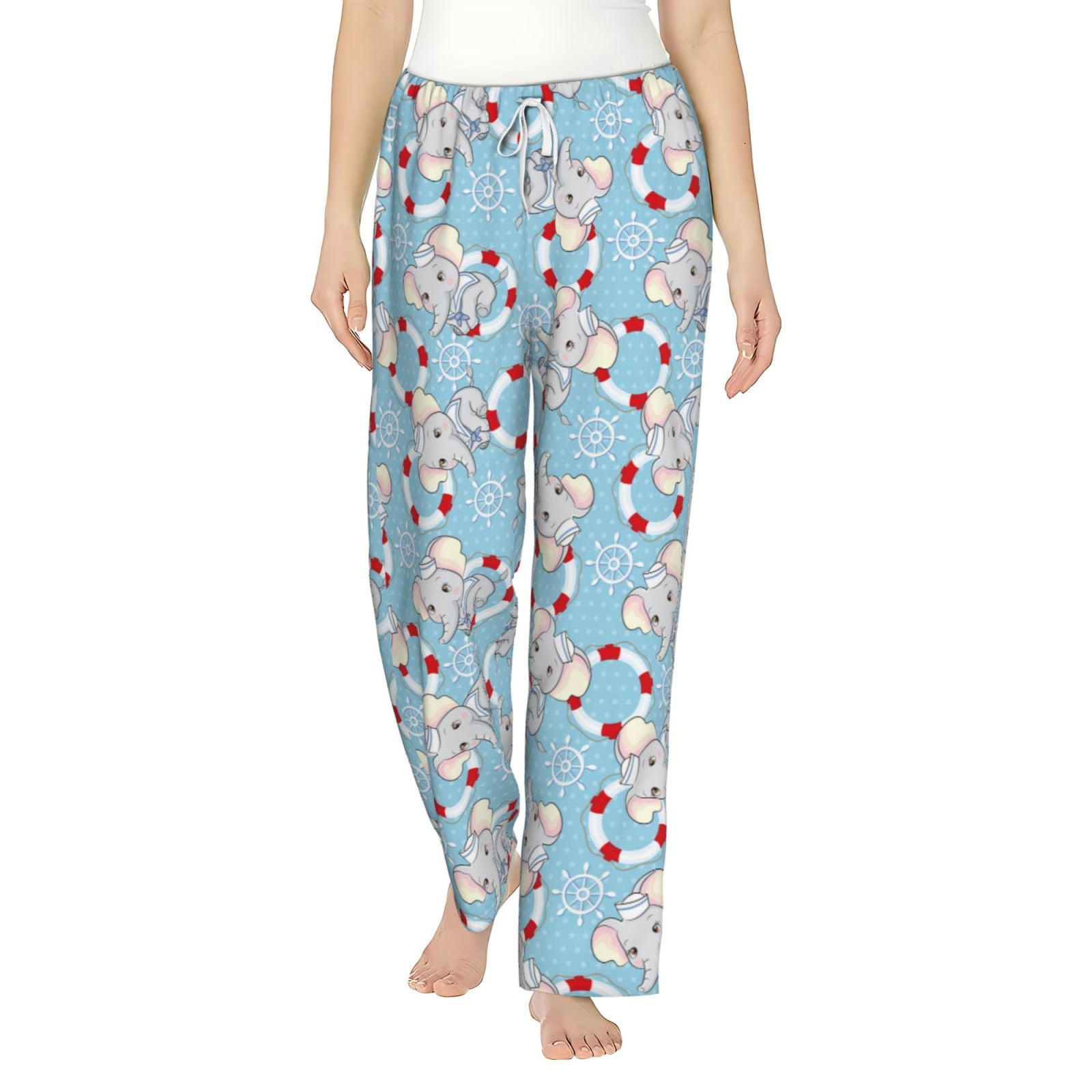 Haiem Baby Elephant Women's Pajama Pants Ultra Lightweight Pjs Bottoms ...
