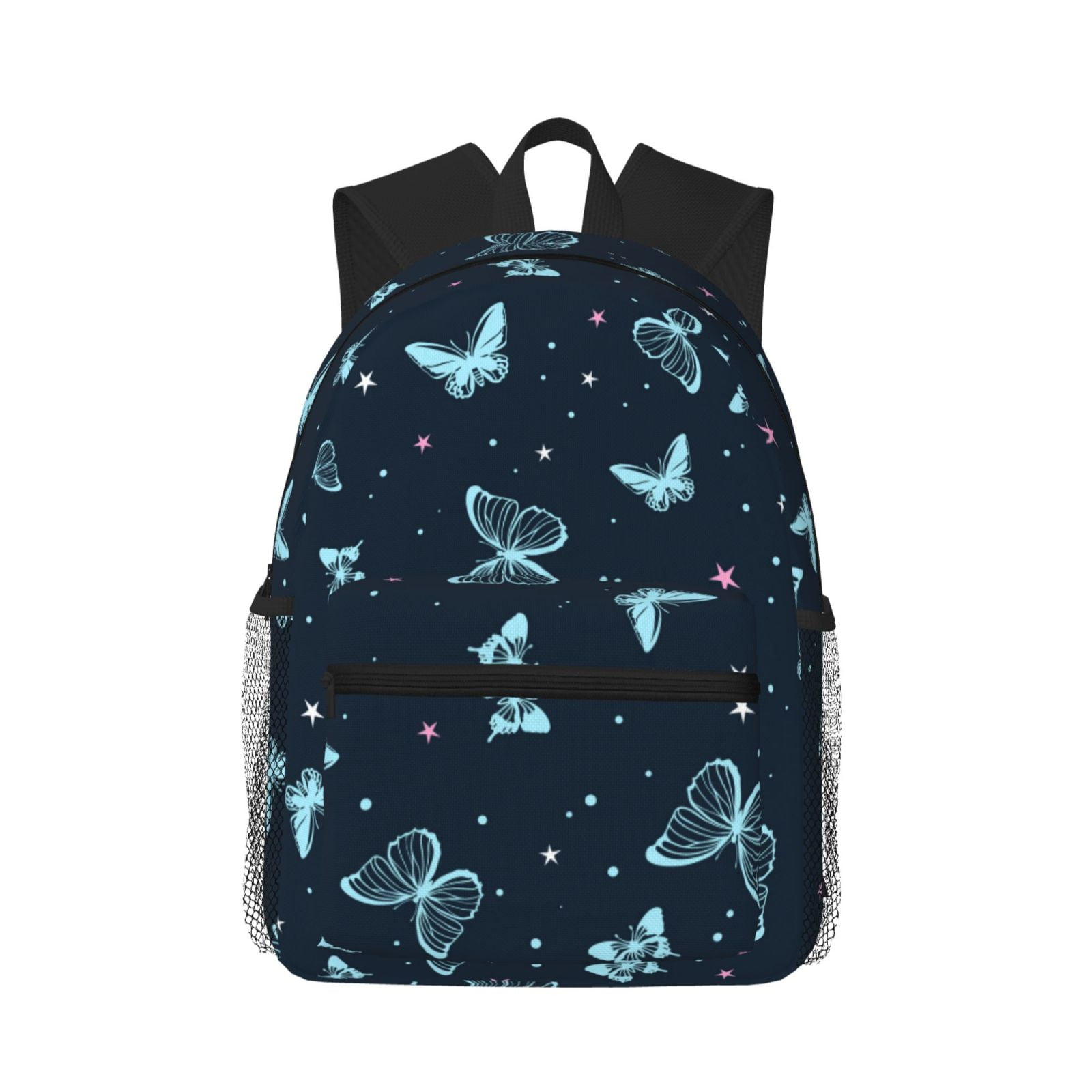 Haiem Beautiful Butterflies Lightweight Backpack for School, Classic ...