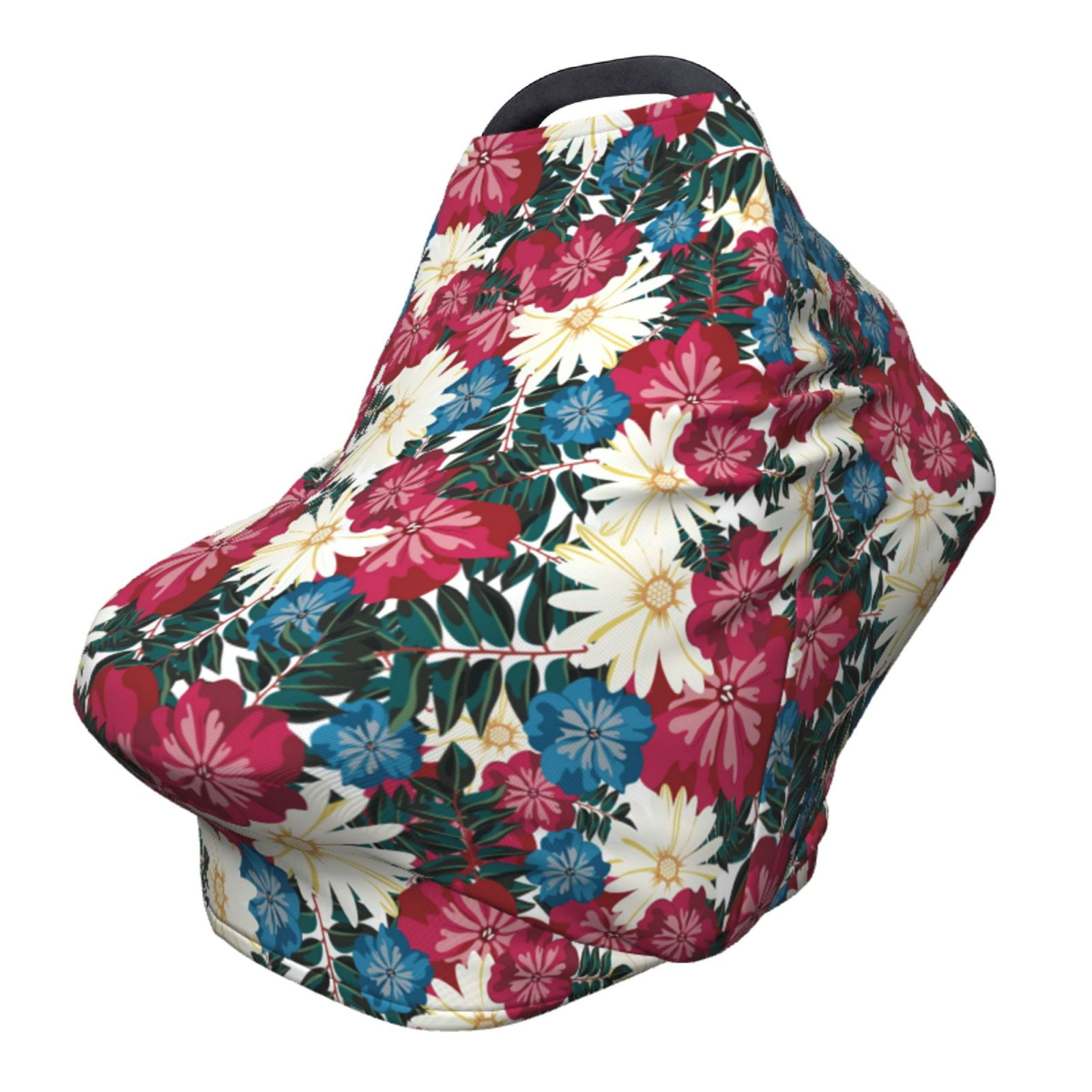 Haiem Beautiful Flower Baby Nursing Cover & Nursing Poncho - Multi Use ...
