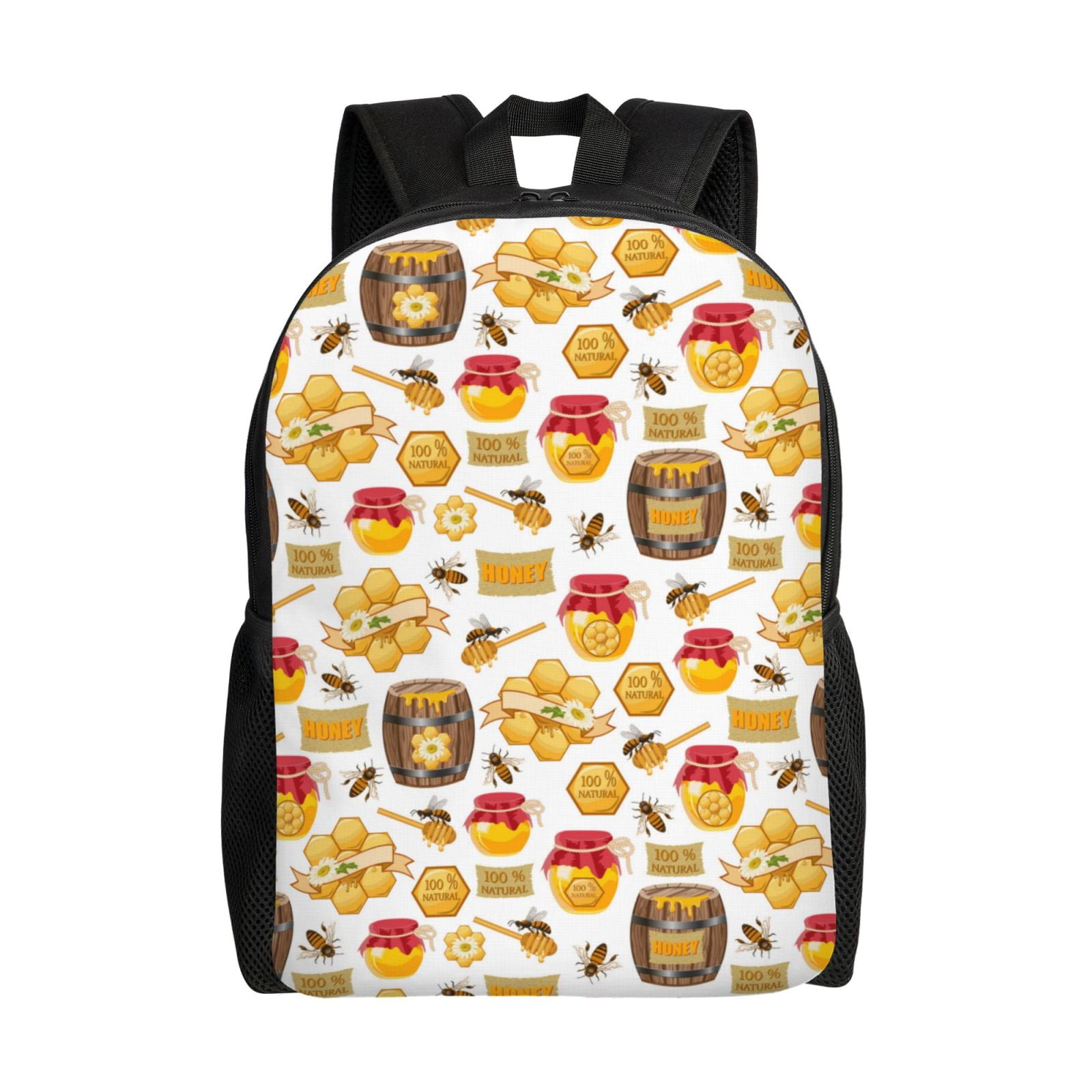 Haiem Bees And Honey Backpack - Stylish and Durable 15-inch Laptop ...