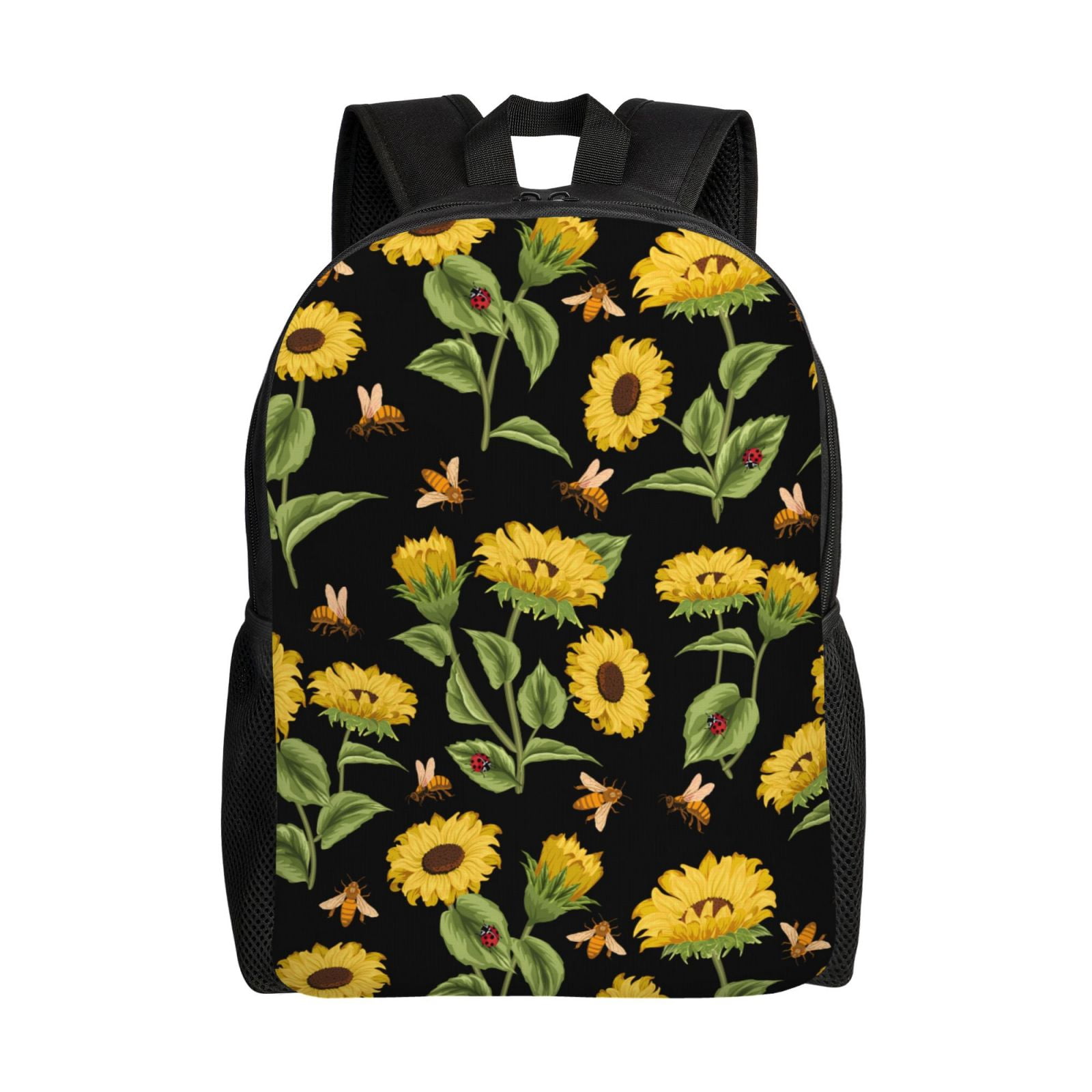 Haiem Bees and Sunflowers Backpack - Stylish and Durable 15-inch Laptop ...