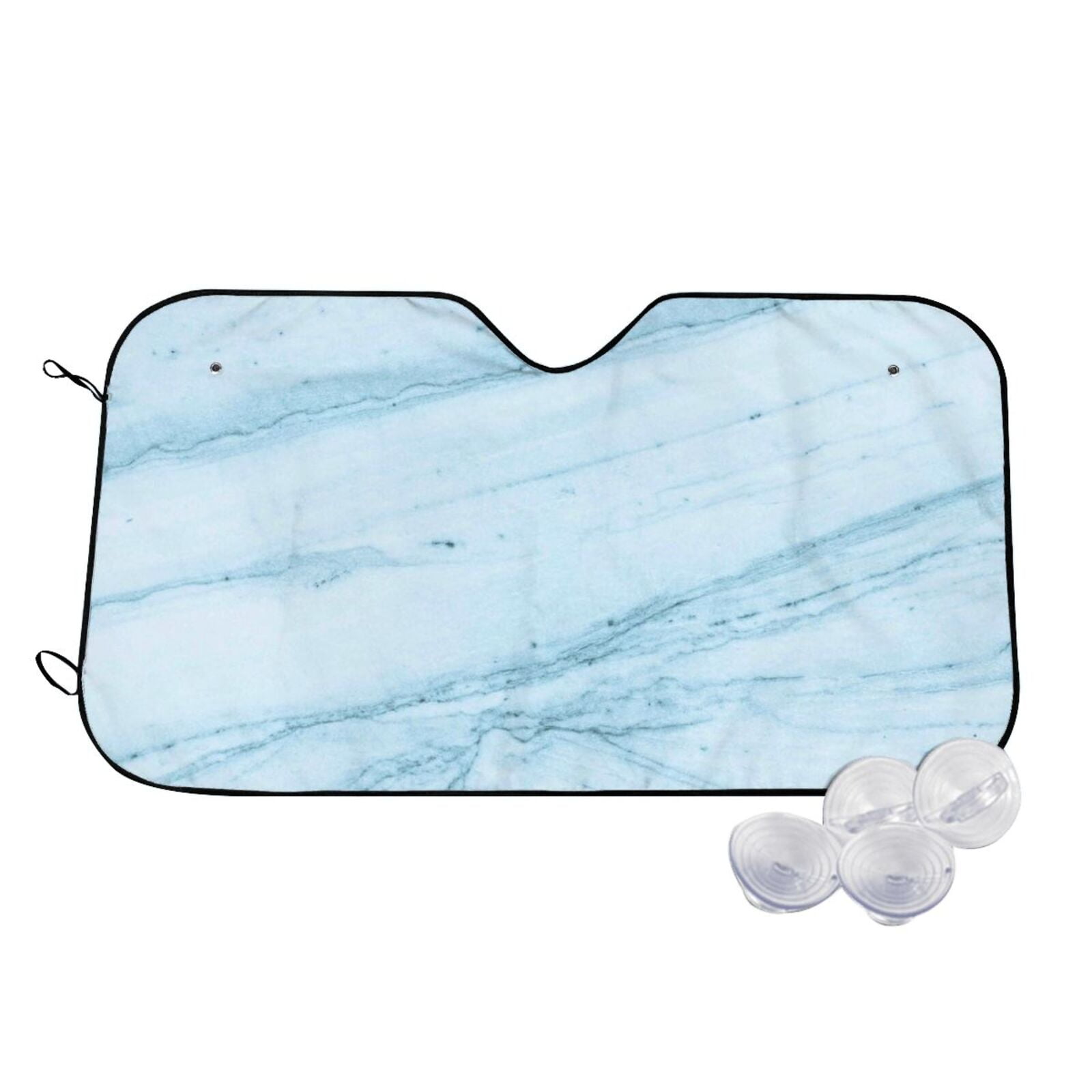 Haiem Blue Marble Car Windshield Sun Shade - Blocks UV Rays Sun Visor ...