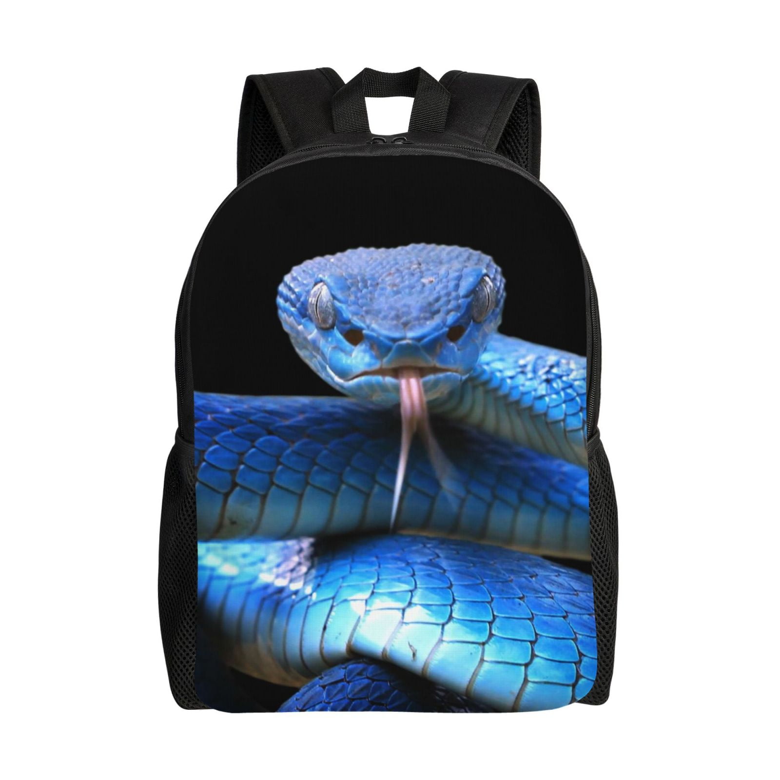 Haiem Blue Viper Snake Backpack - Stylish and Durable 15-inch Laptop ...