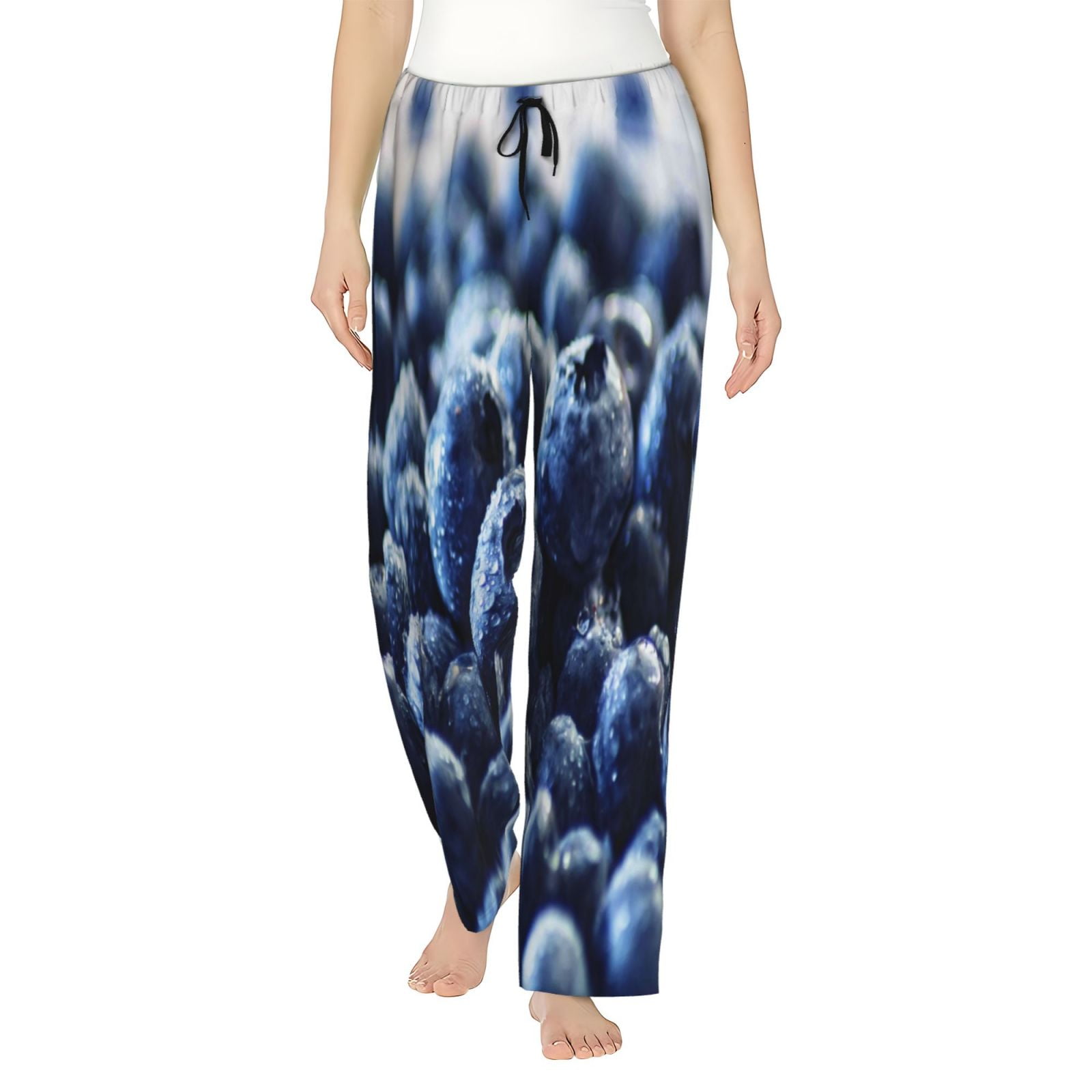 Haiem Blueberry Women's Pajama Pants Ultra Lightweight Pjs Bottoms ...