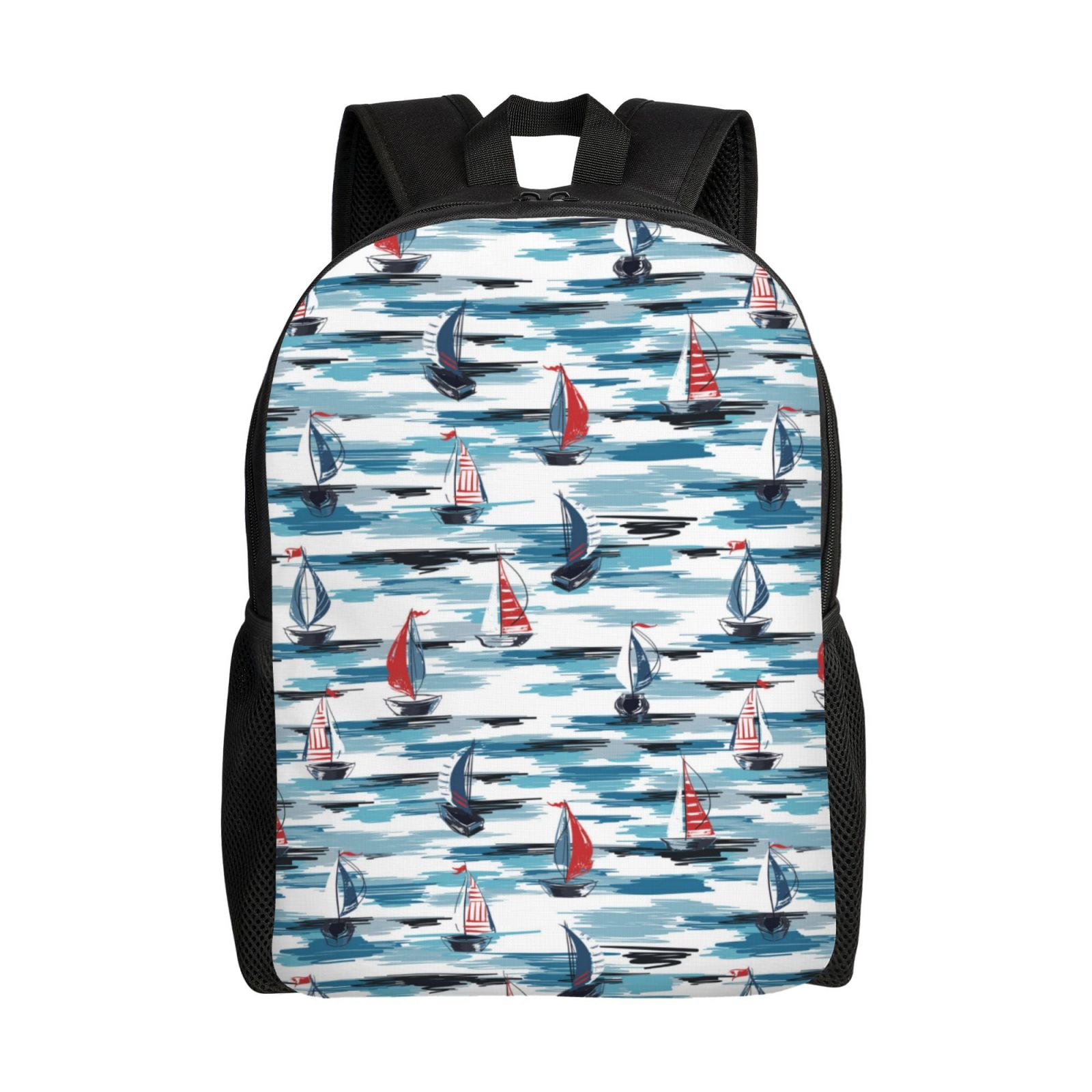 Haiem Boat In Ocean Backpack - Stylish and Durable 15-inch Laptop ...