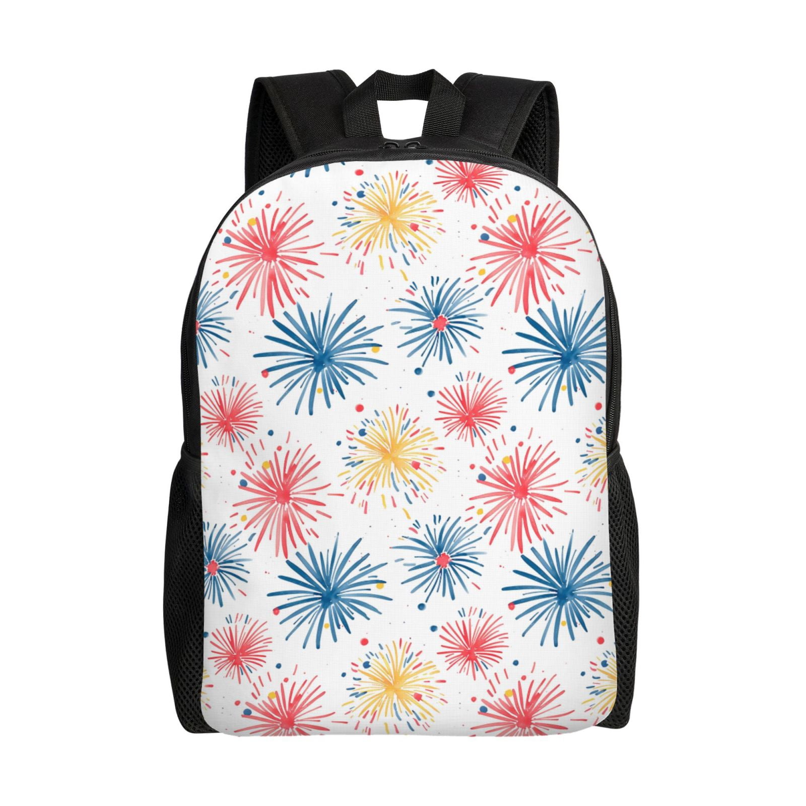Haiem Bright Colorful Fireworks Backpack - Stylish and Durable 15-inch ...