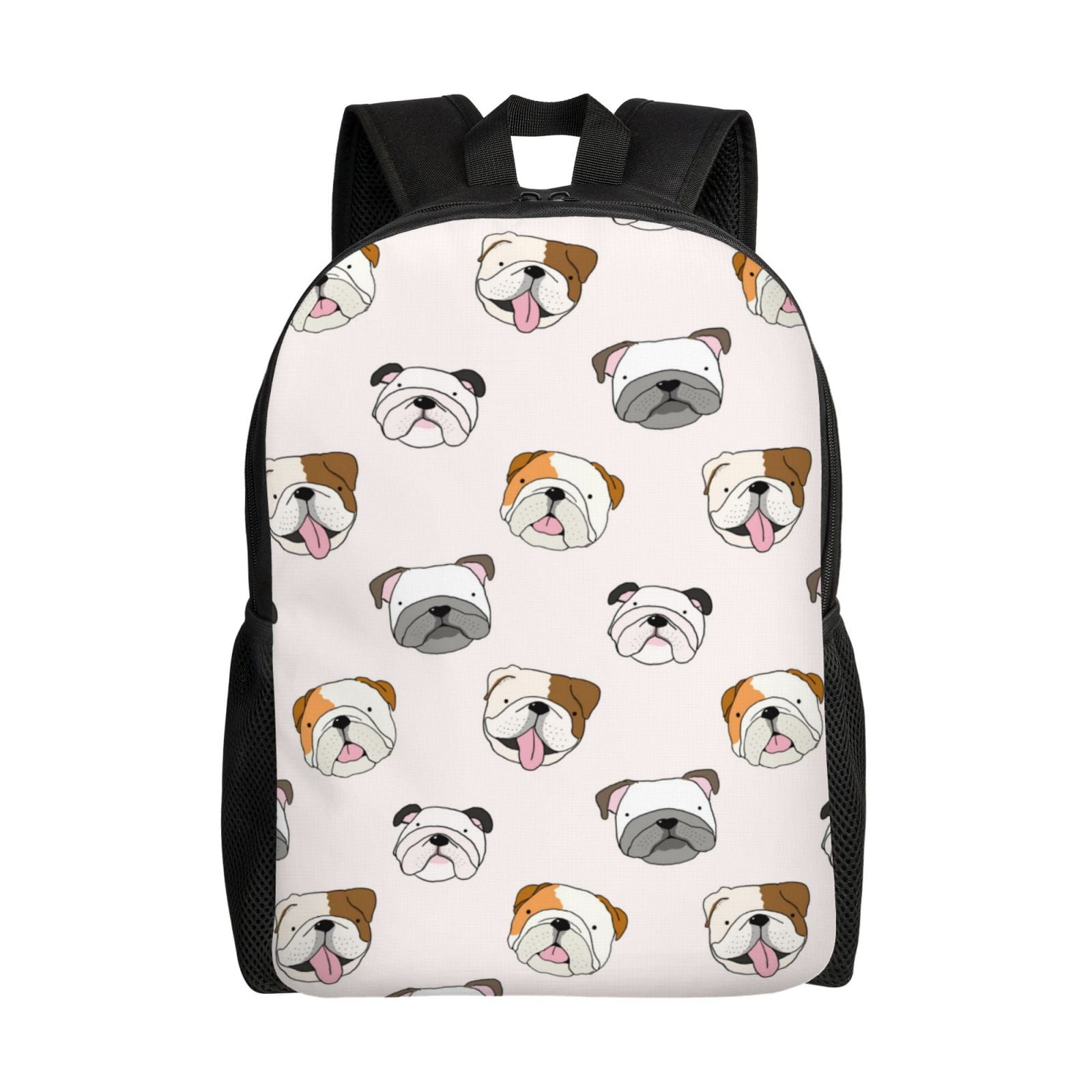 Haiem Bulldog Face Backpack - Stylish and Durable 15-inch Laptop ...