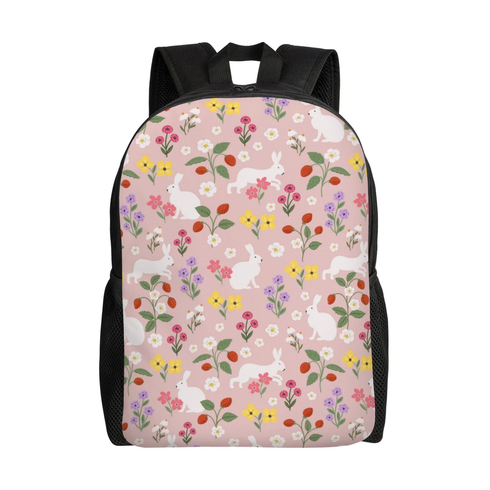 Haiem Bunny And Flower Backpack - Stylish and Durable 15-inch Laptop ...
