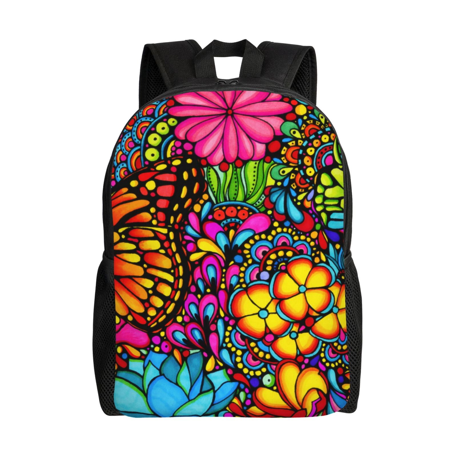 Haiem Butterfly Garden Backpack - Stylish and Durable 15-inch Laptop ...