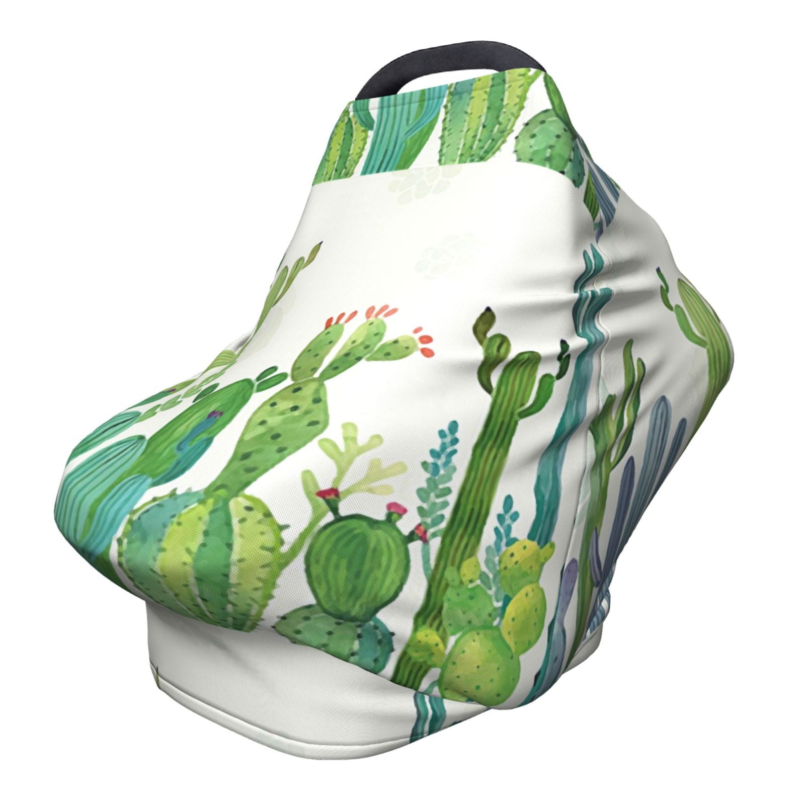 Haiem Cartoon Cactus Baby Nursing Cover & Nursing Poncho - Multi Use ...