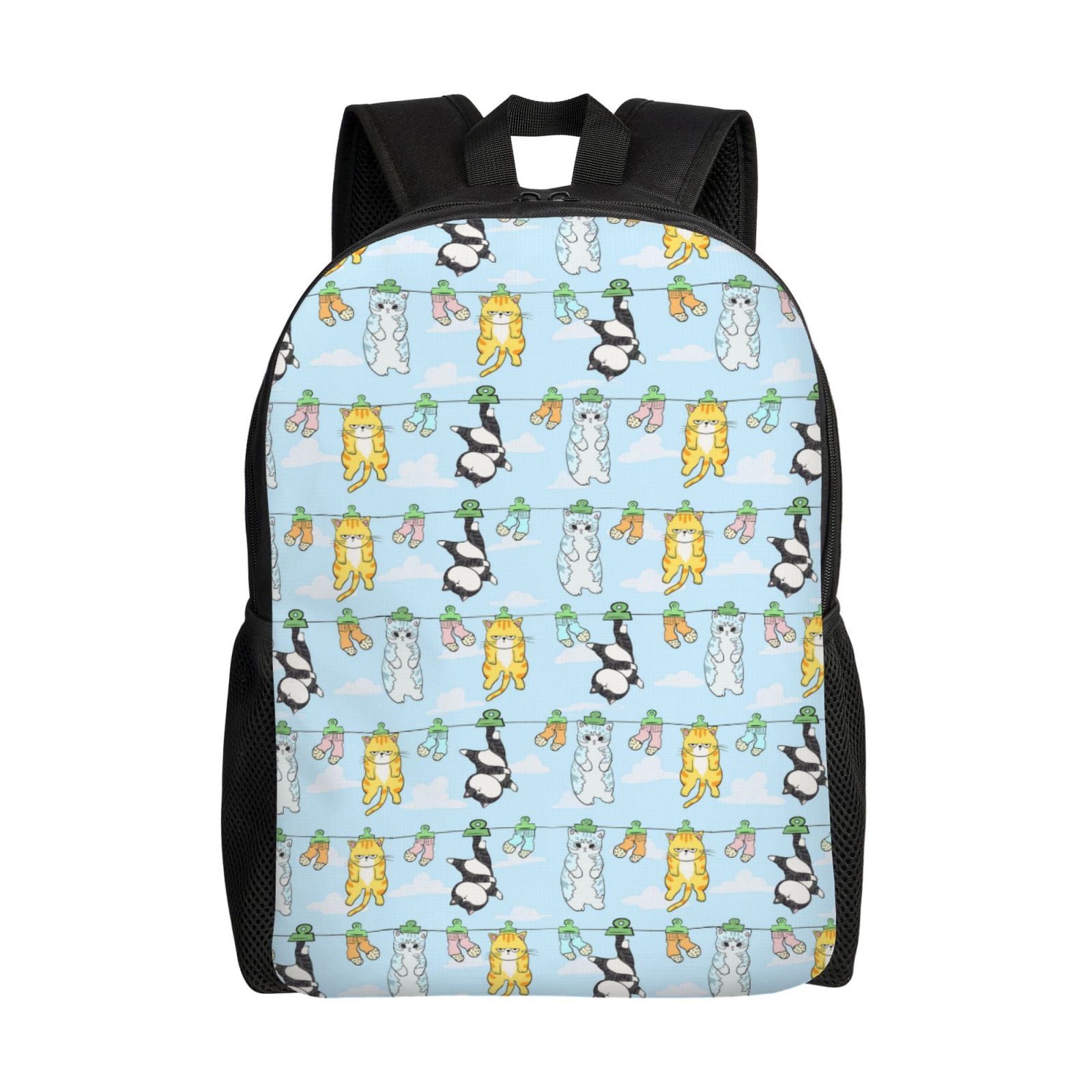 Haiem Cartoon Cat Backpack - Stylish and Durable 15-inch Laptop ...