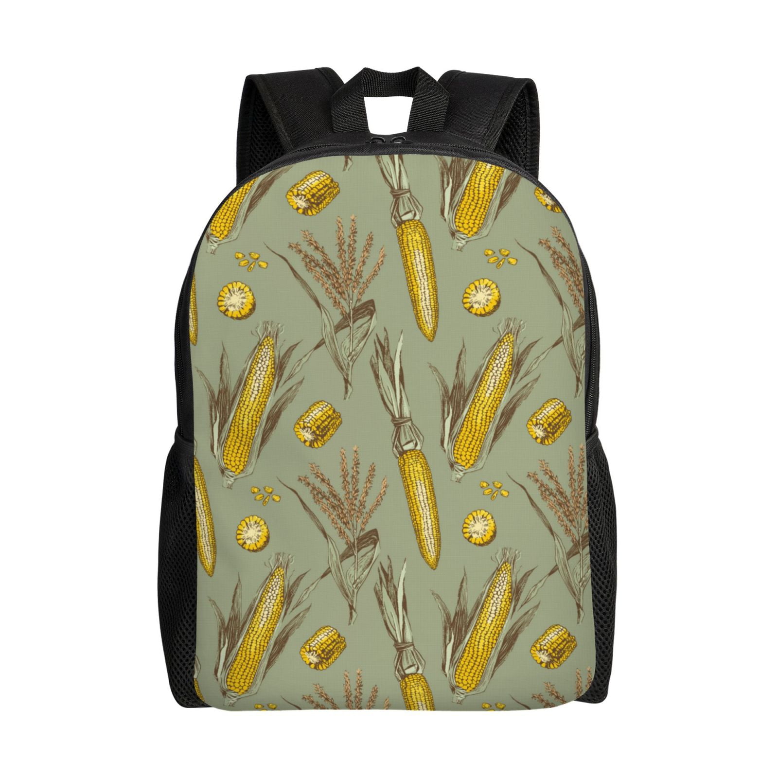 Haiem Cartoon Corn and Wheat Backpack - Stylish and Durable 15-inch ...
