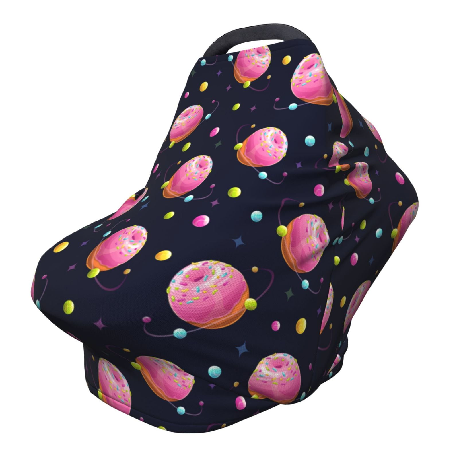 Haiem Cartoon Donut Planets Baby Nursing Cover & Nursing Poncho - Multi ...