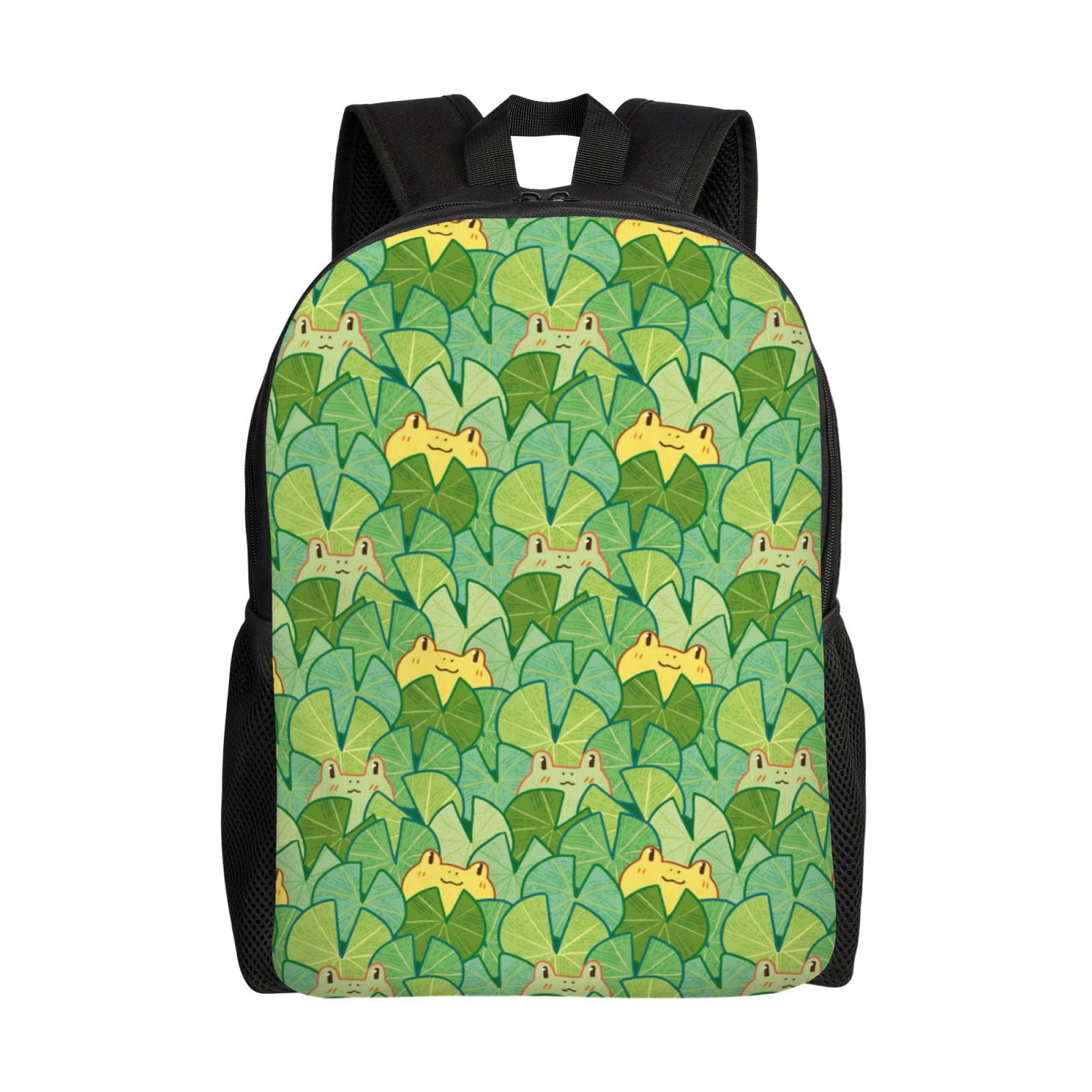 Haiem Cartoon Frog And Lotus Leaf Backpack - Stylish and Durable 15 ...