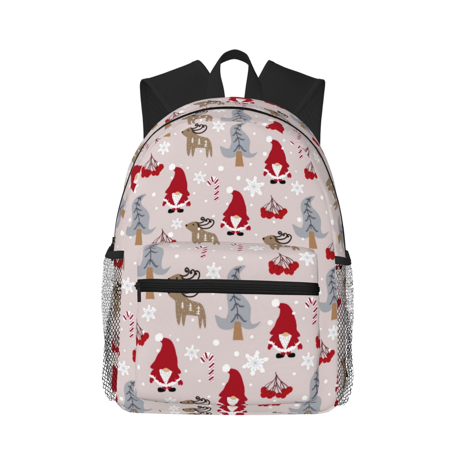 Haiem Cartoon Santa and Reindeer Lightweight Backpack for School ...