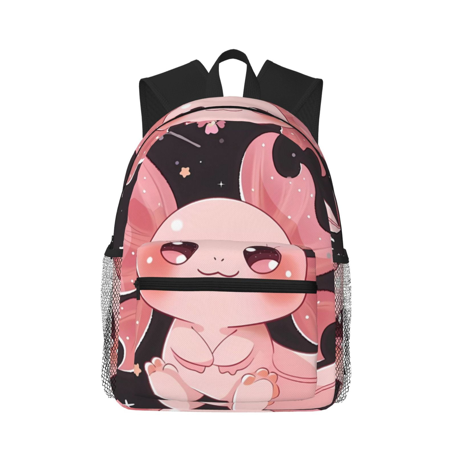 Haiem Chibi Axolotl Sakura Fantasy Lightweight Backpack for School ...