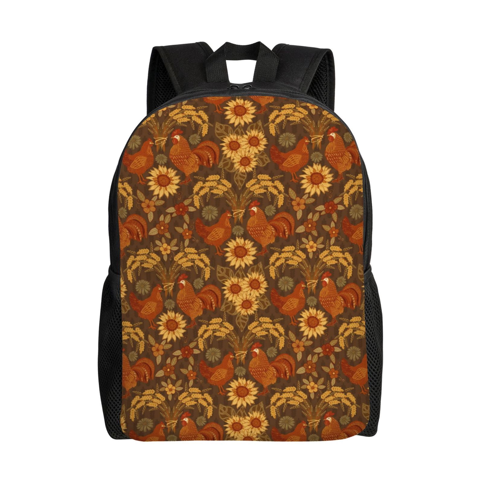 Haiem Chicken And Rooster Backpack - Stylish and Durable 15-inch Laptop ...