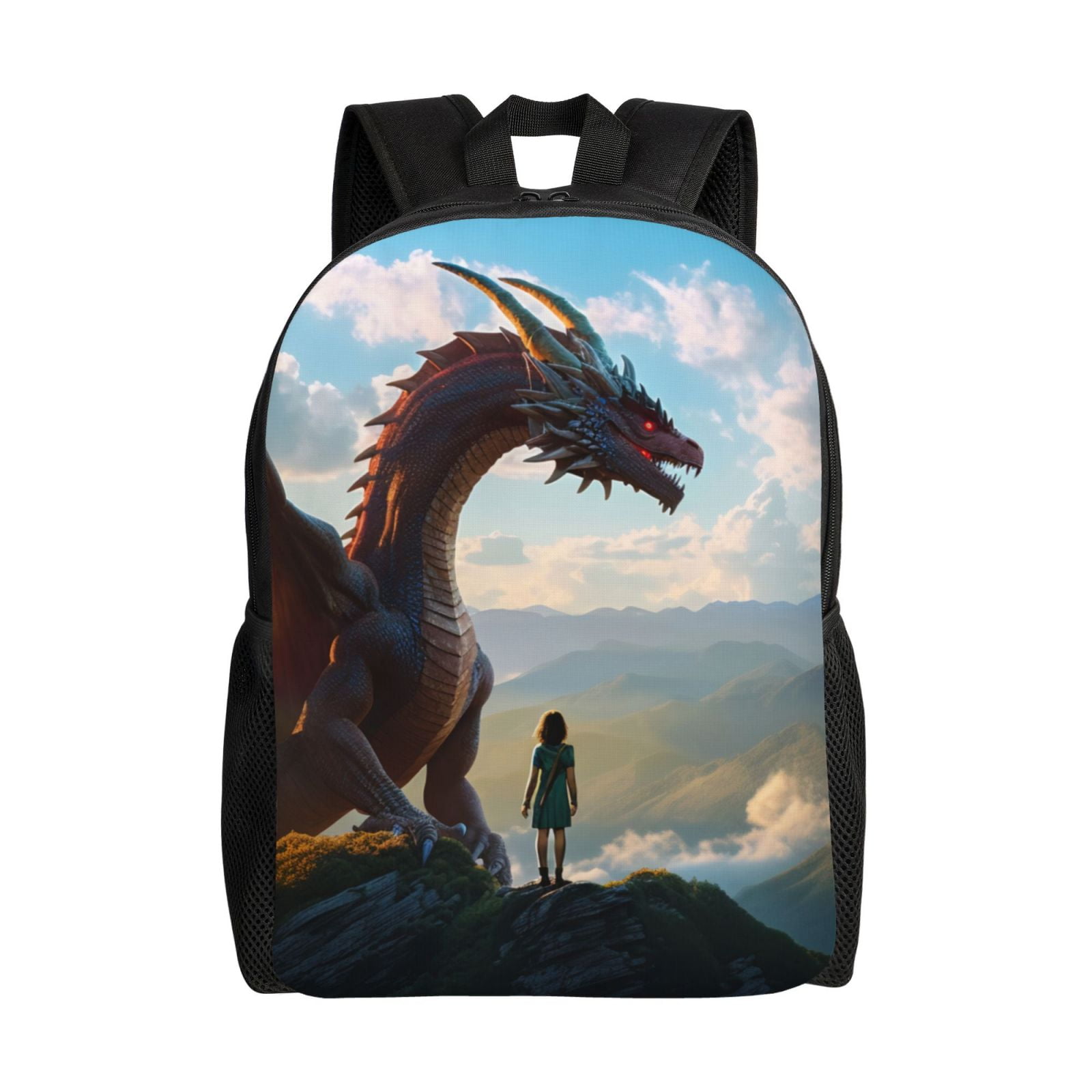 Haiem Clear Sky Mountain Red Dragon Backpack - Stylish and Durable 15 ...