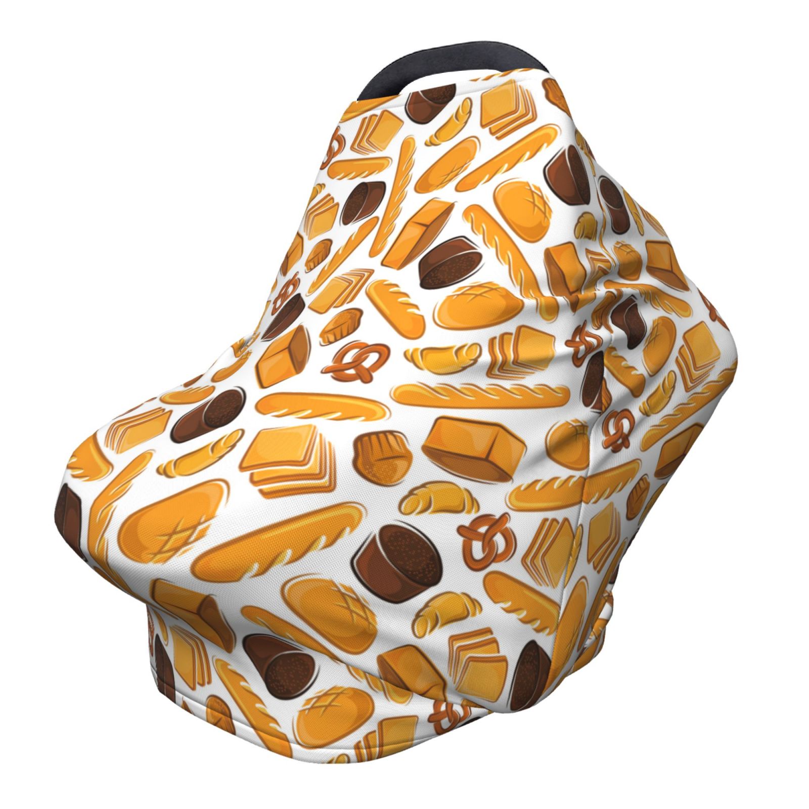 Haiem Coffee Bun Hot Dog Baby Nursing Cover & Nursing Poncho - Multi ...