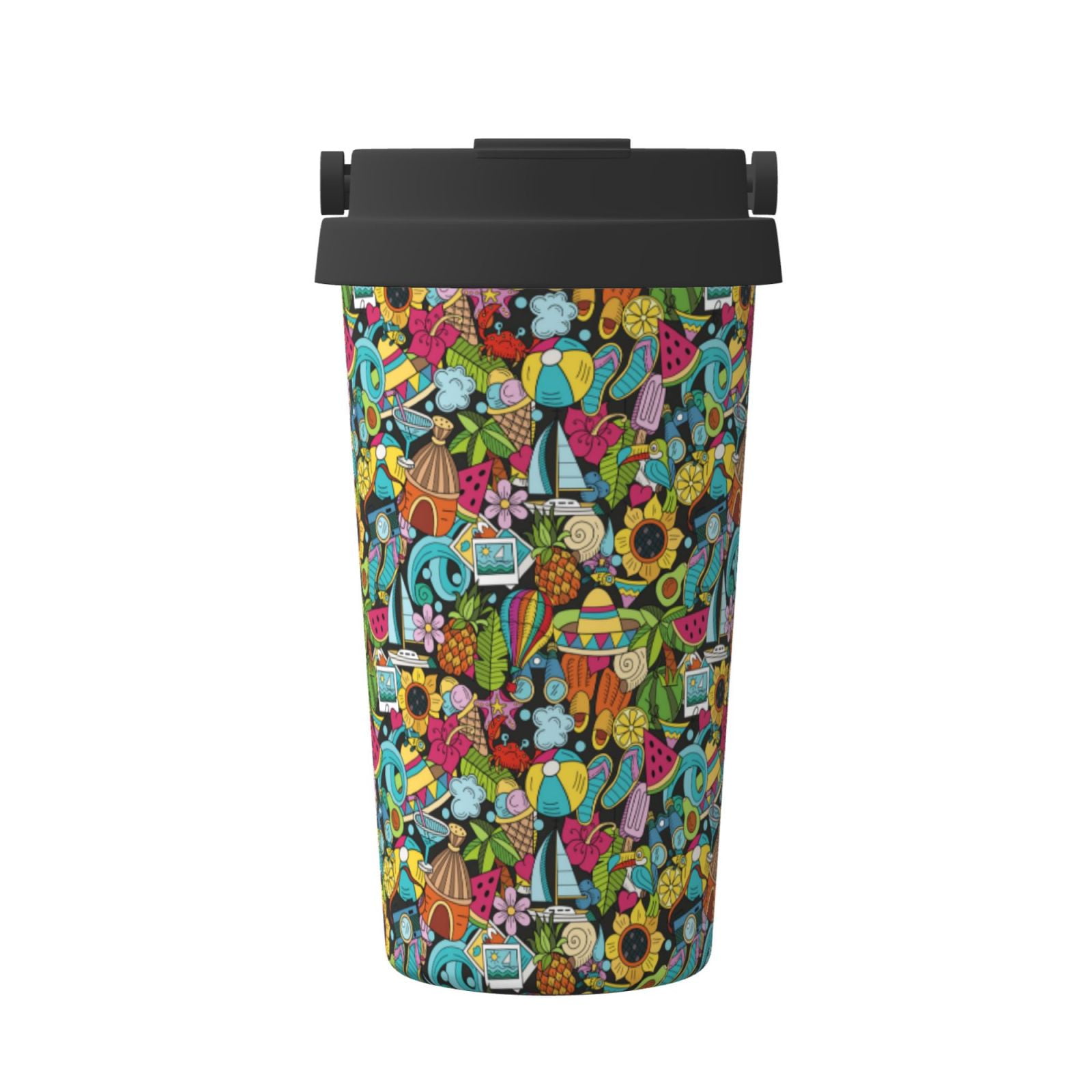 Haiem Color Summer Printed Stainless Steel Vacuum Insulated Tumbler ...