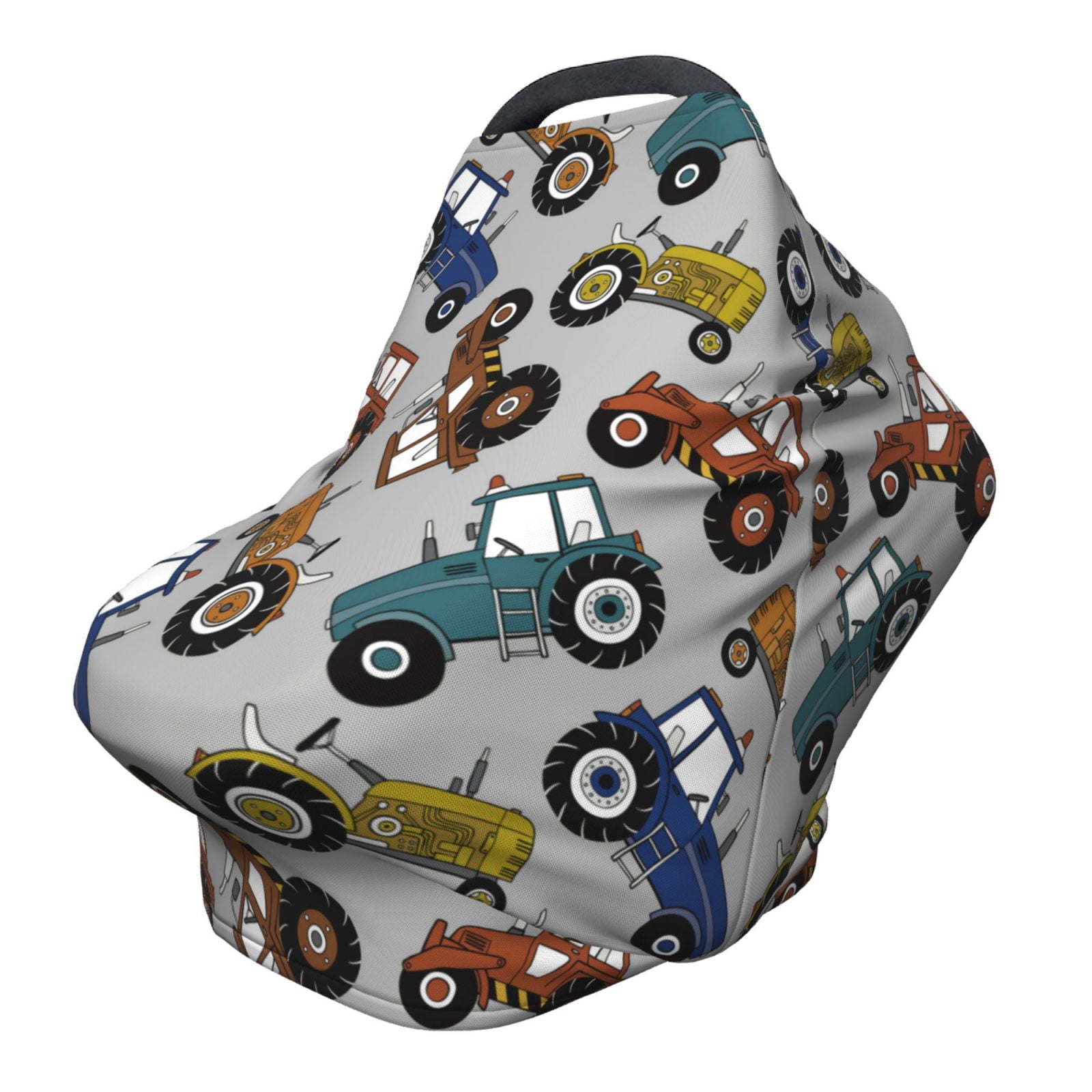 Haiem Color Tractor Baby Nursing Cover & Nursing Poncho - Multi Use ...