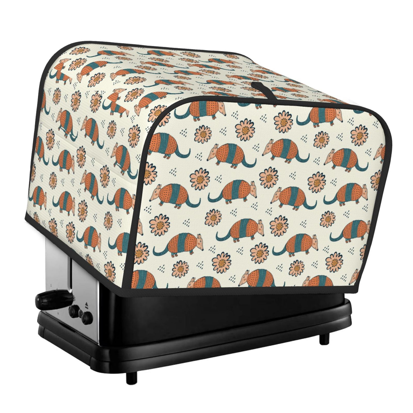 Haiem Colorful Armadillos1 Print Toaster Covers 4 Slice Wide Slot,Bread ...