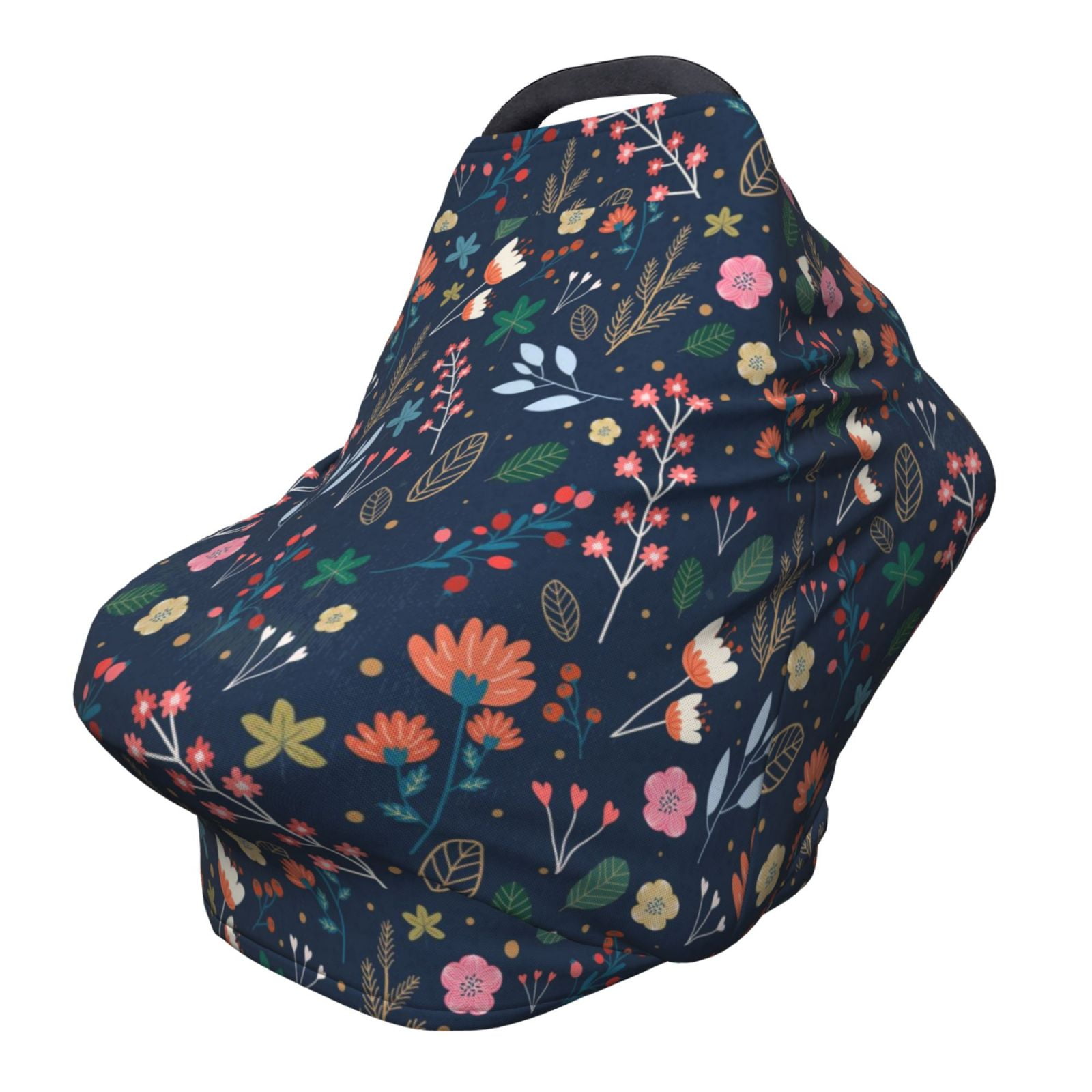 Haiem Colorful Flowers Baby Nursing Cover & Nursing Poncho - Multi Use ...